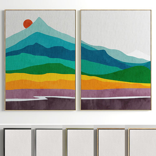 3D model Photo Frame 280 VR / AR / low-poly | CGTrader