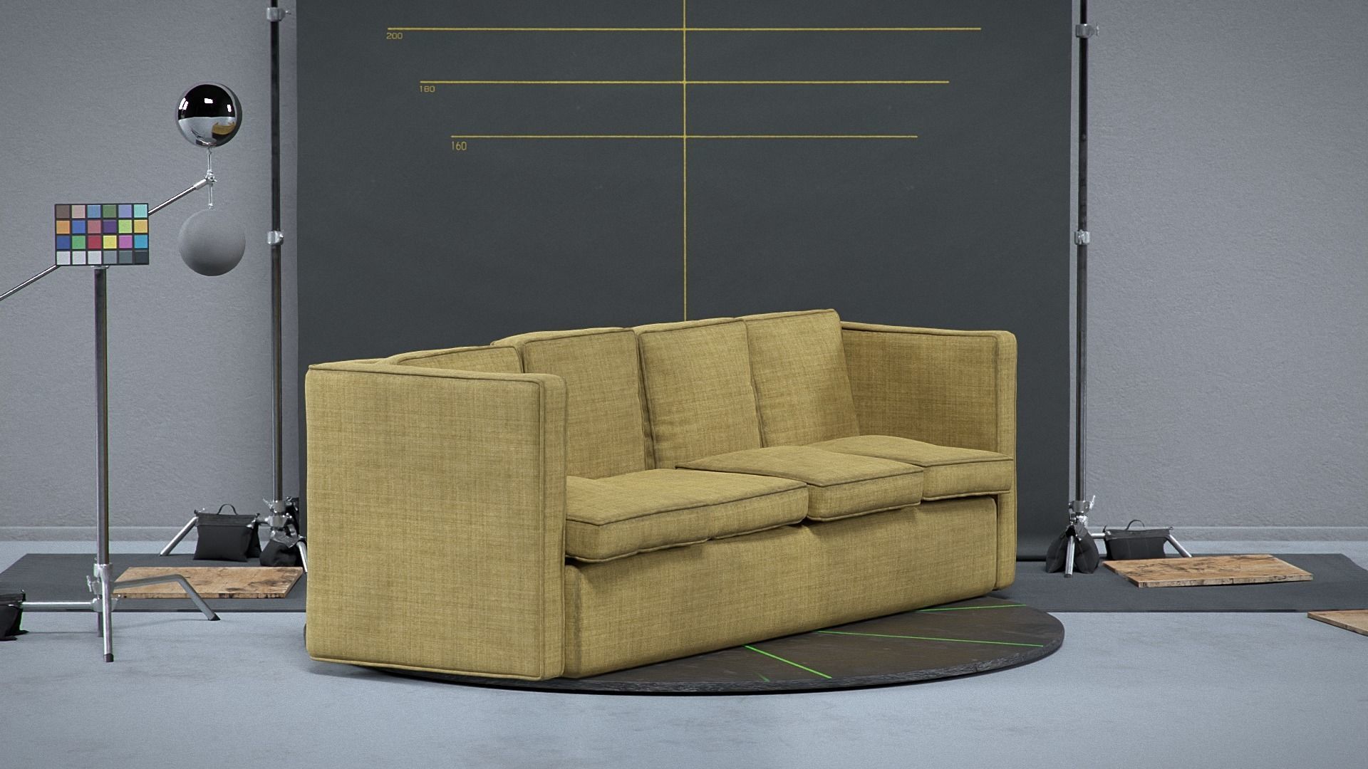 Vintage Old Sofas Pack 3D model | CGTrader