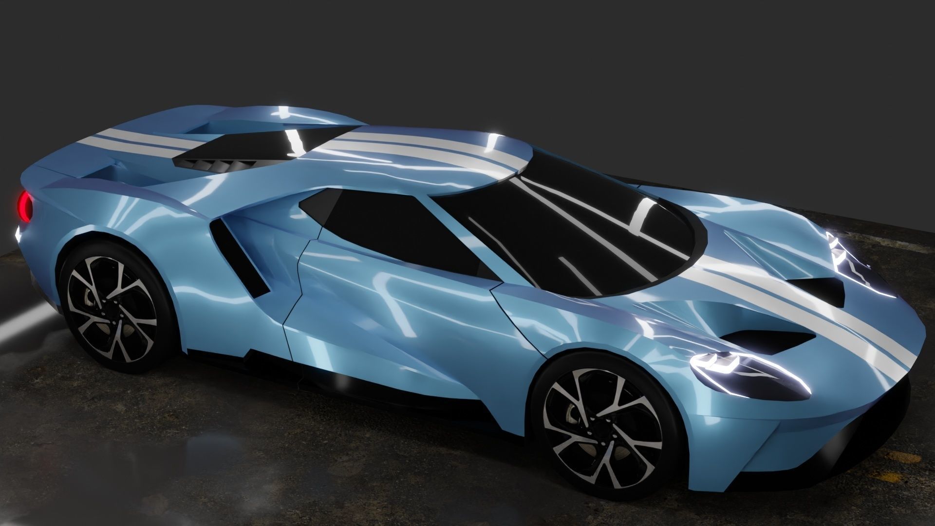 3D model 12 Sports Cars VR / AR / low-poly | CGTrader