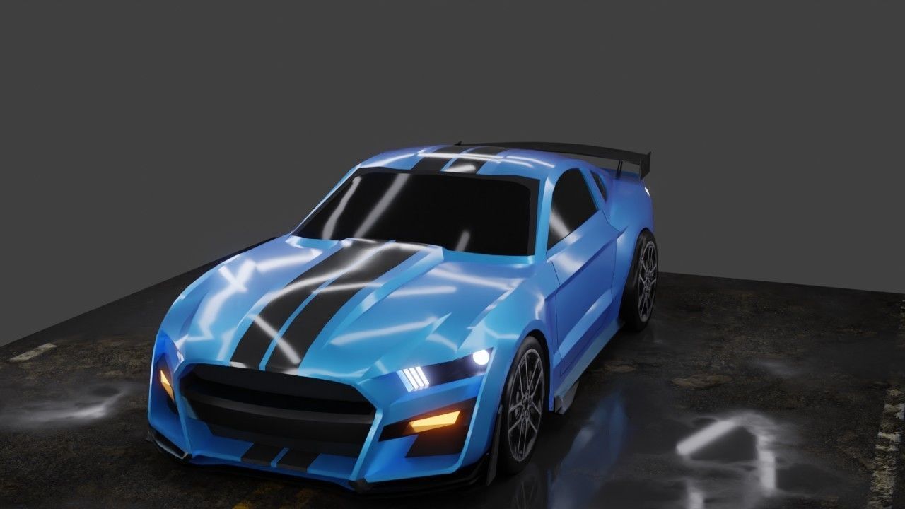 3D model 12 Sports Cars VR / AR / low-poly | CGTrader