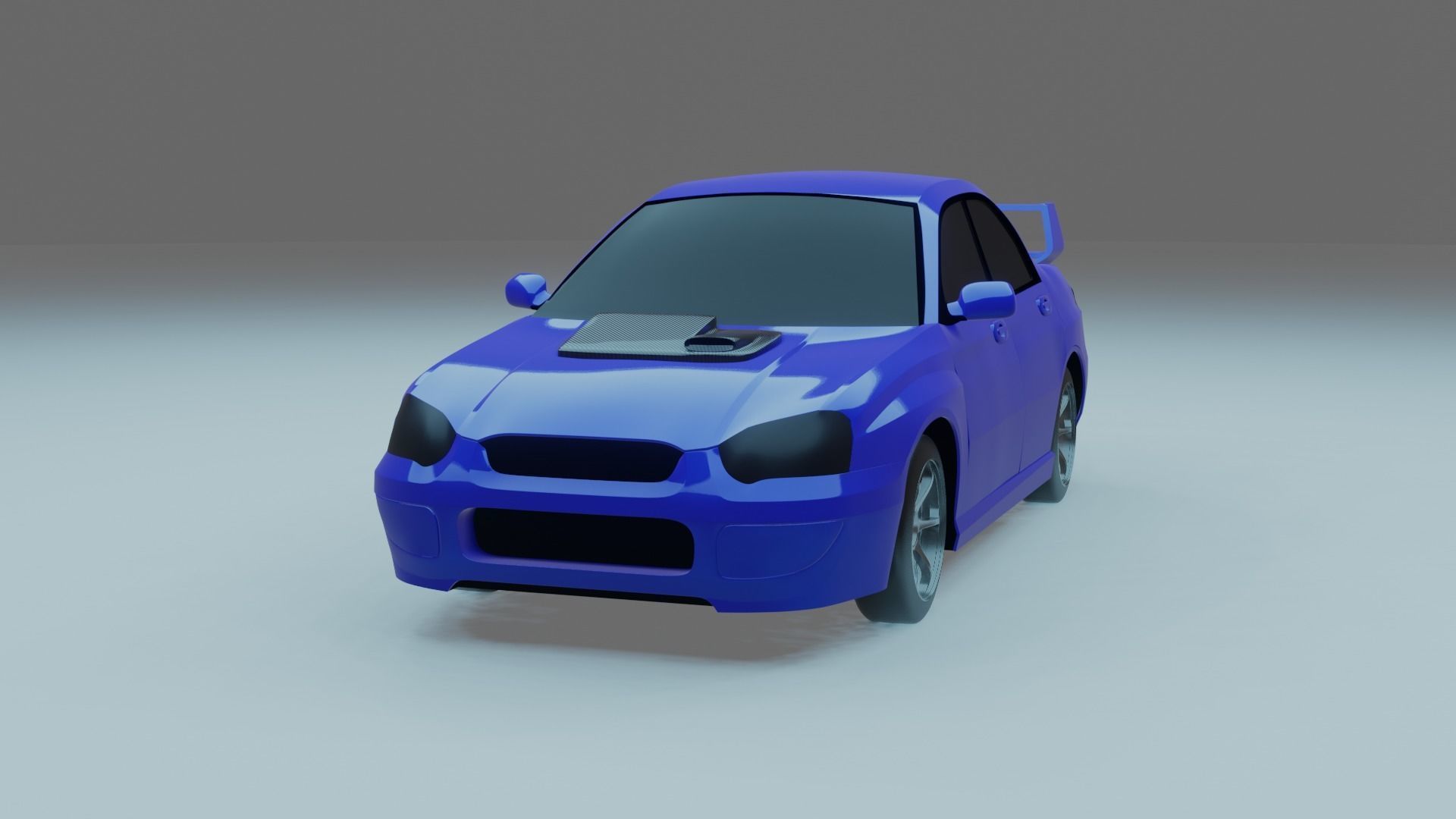 Subaru Impreza WRX STi 2004 3D model | CGTrader