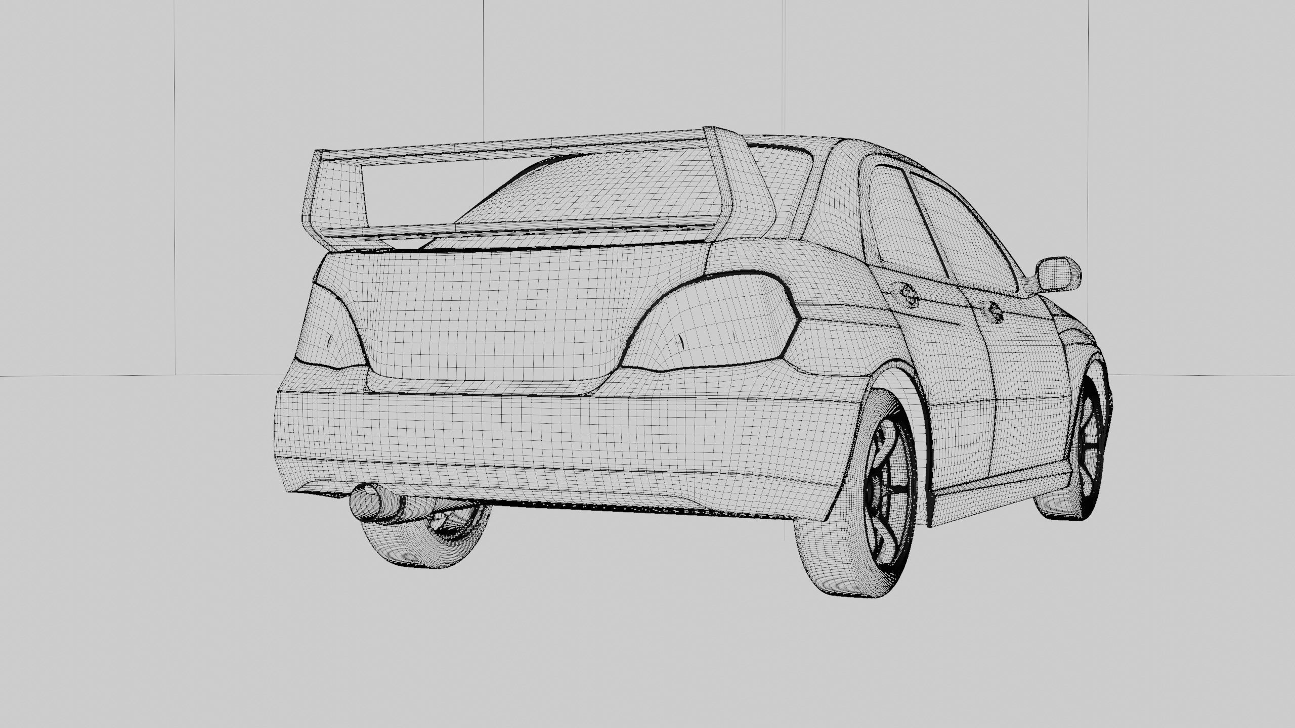 Subaru Impreza WRX STi 2004 3D model | CGTrader