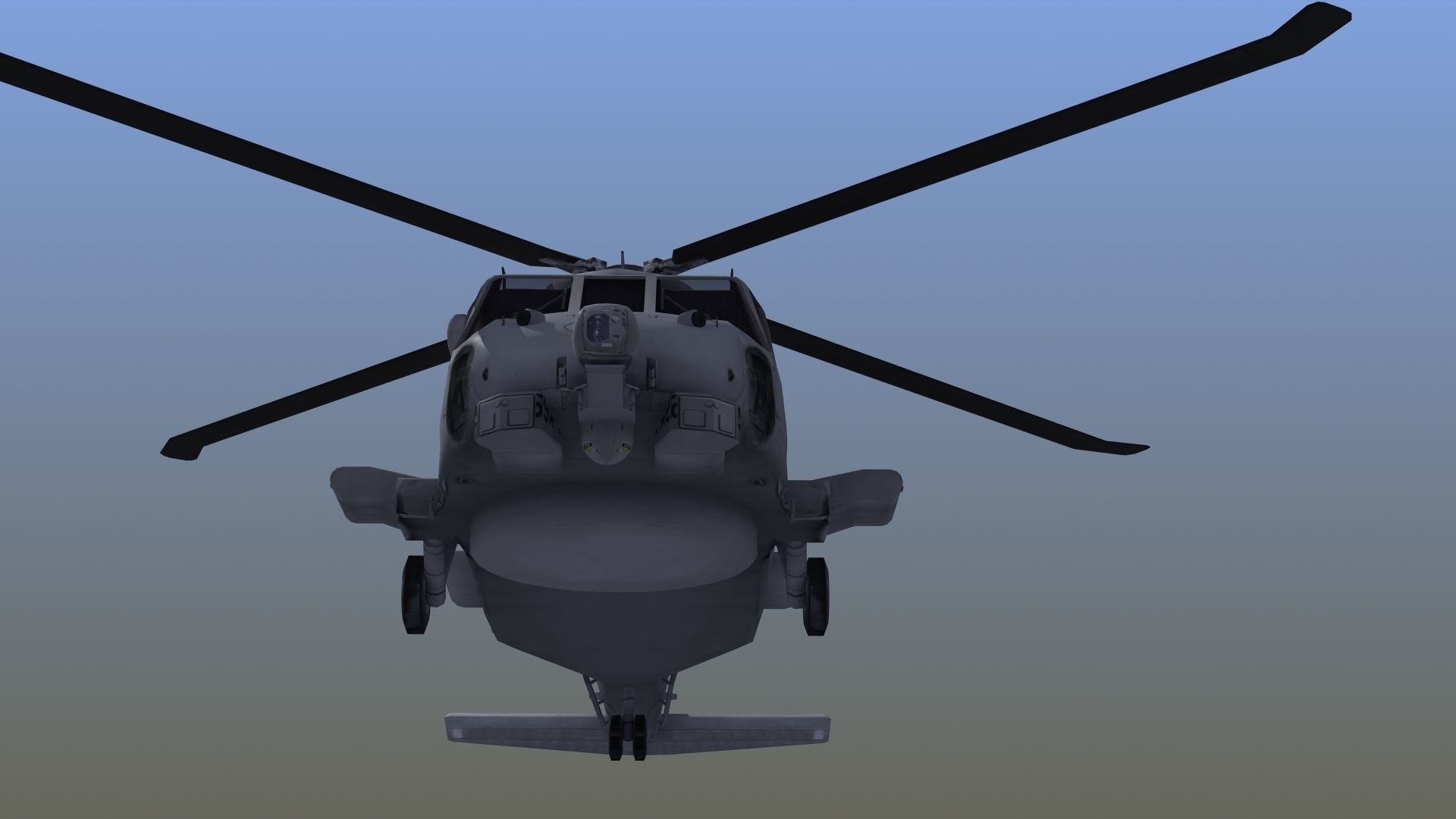 MH60 Seahawk Helicopter 3D model | CGTrader