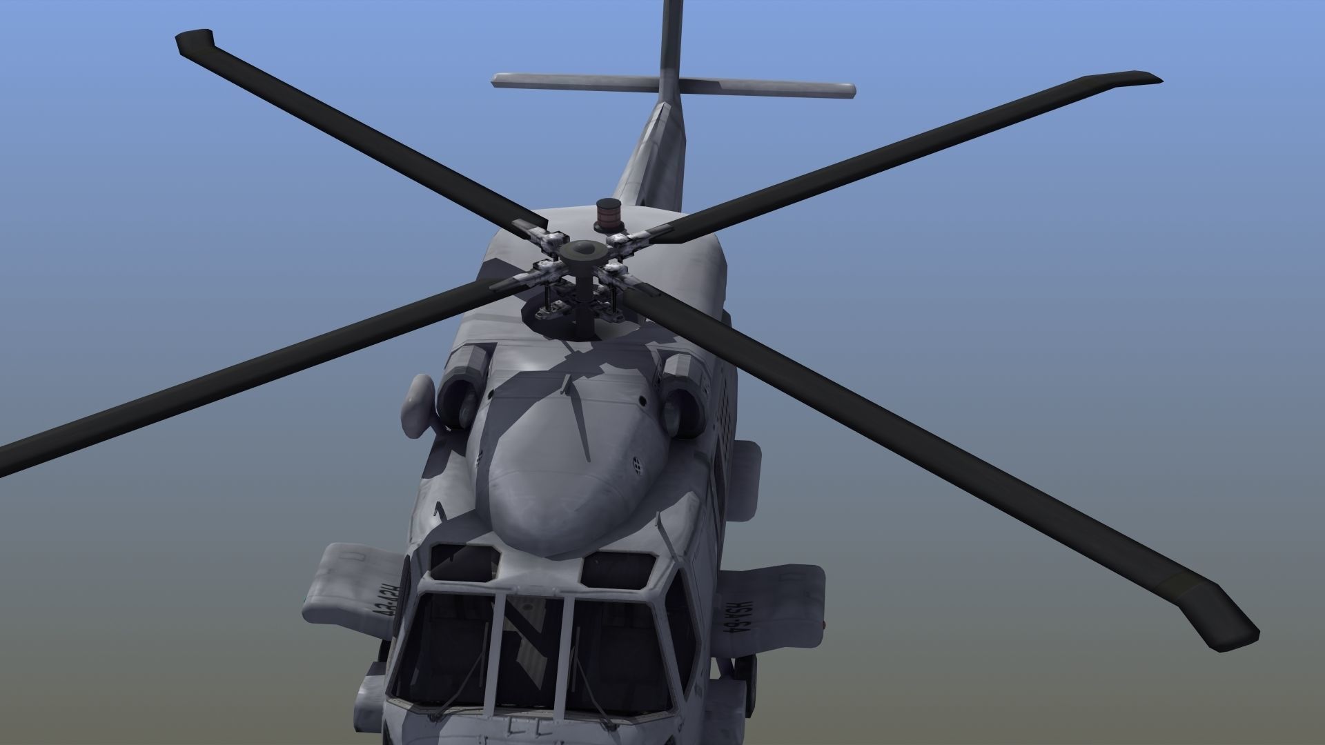 MH60 Seahawk Helicopter 3D model | CGTrader