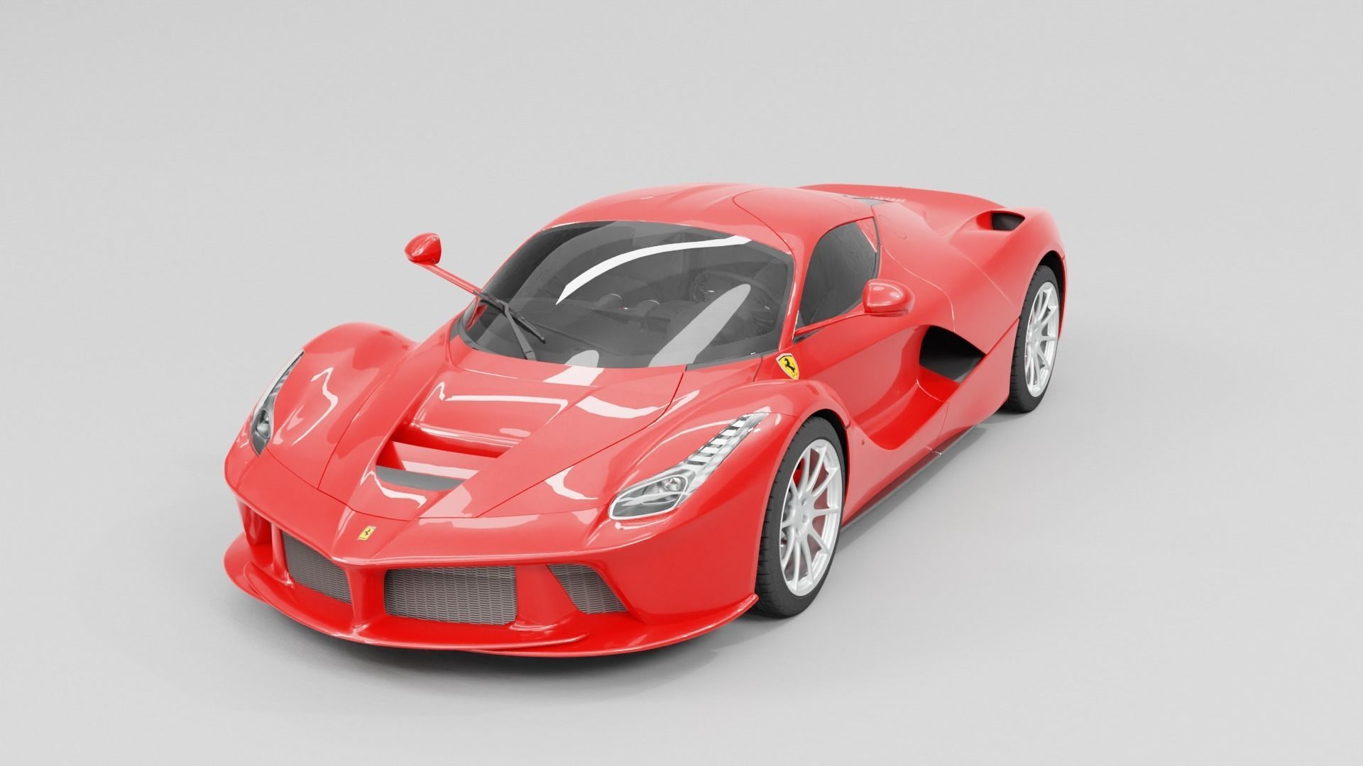 3D model Ferrari LaFerrari VR / AR / low-poly | CGTrader
