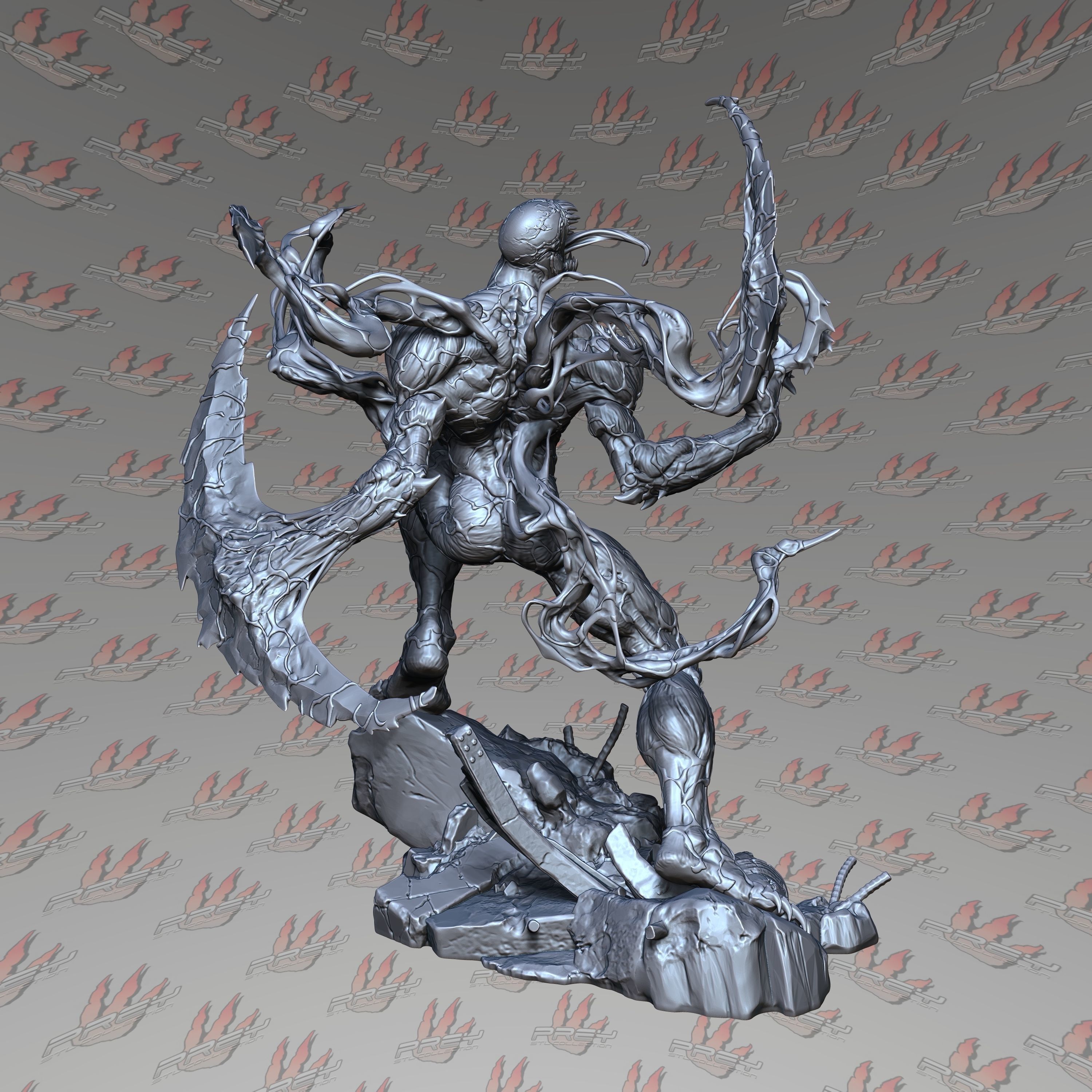 Carnage 1-10 3D model 3D printable | CGTrader
