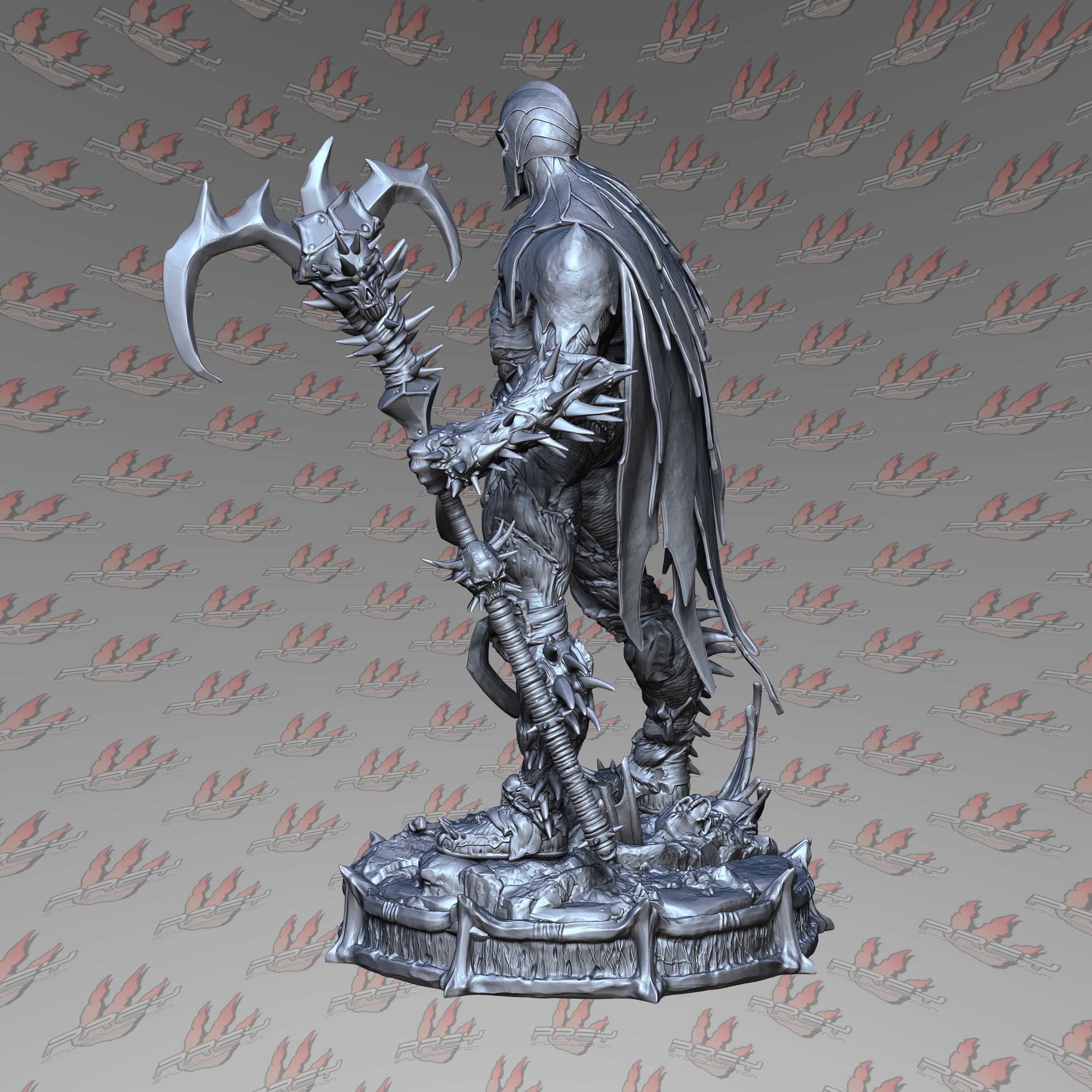 Raven Spawn 32mm 3D model 3D printable | CGTrader