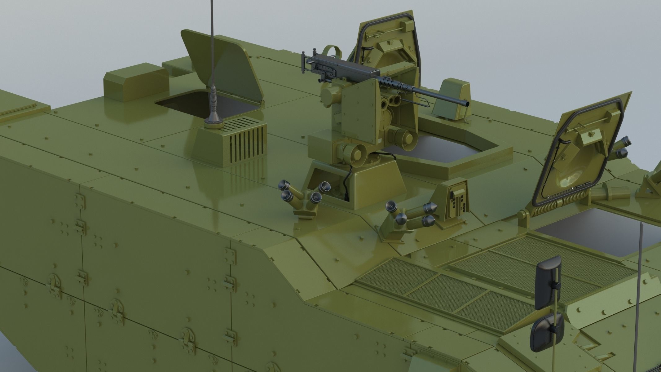 Ares Armoured Vehicle 3D model | CGTrader