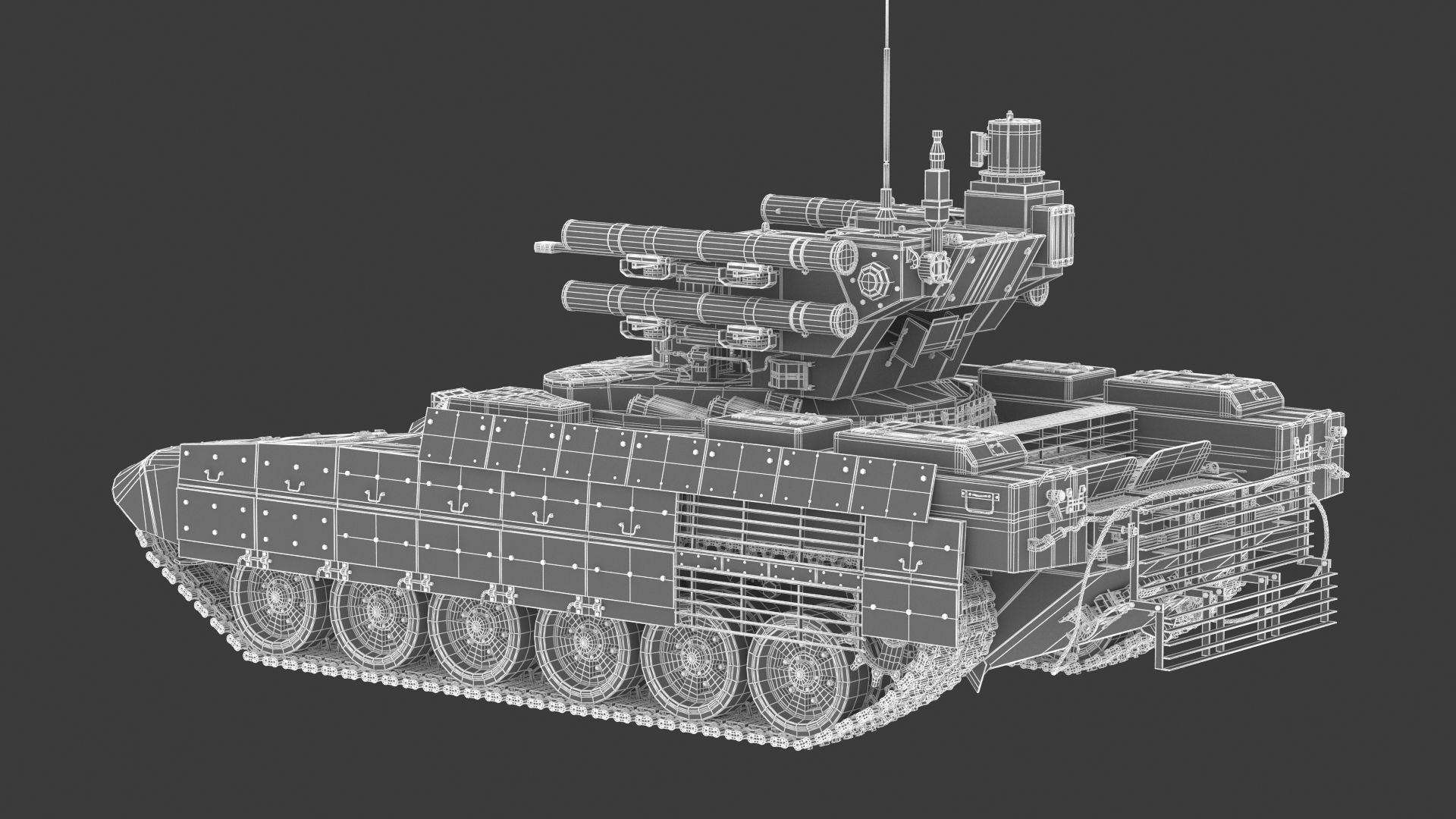 BMPT Terminator 3D model | CGTrader