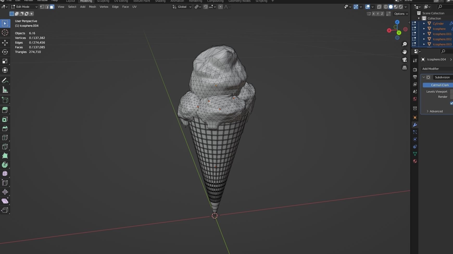 ICE CREAM 3D model | CGTrader