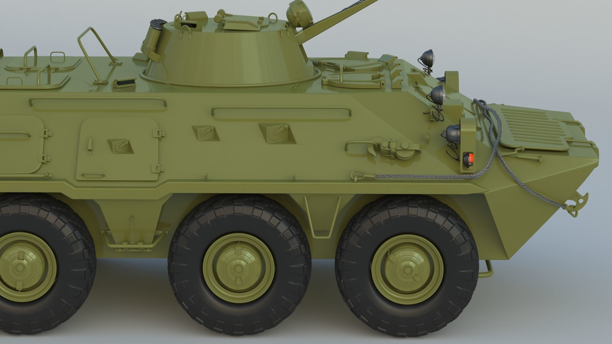 BTR-82A Armoured Personnel Carrier 3D model | CGTrader