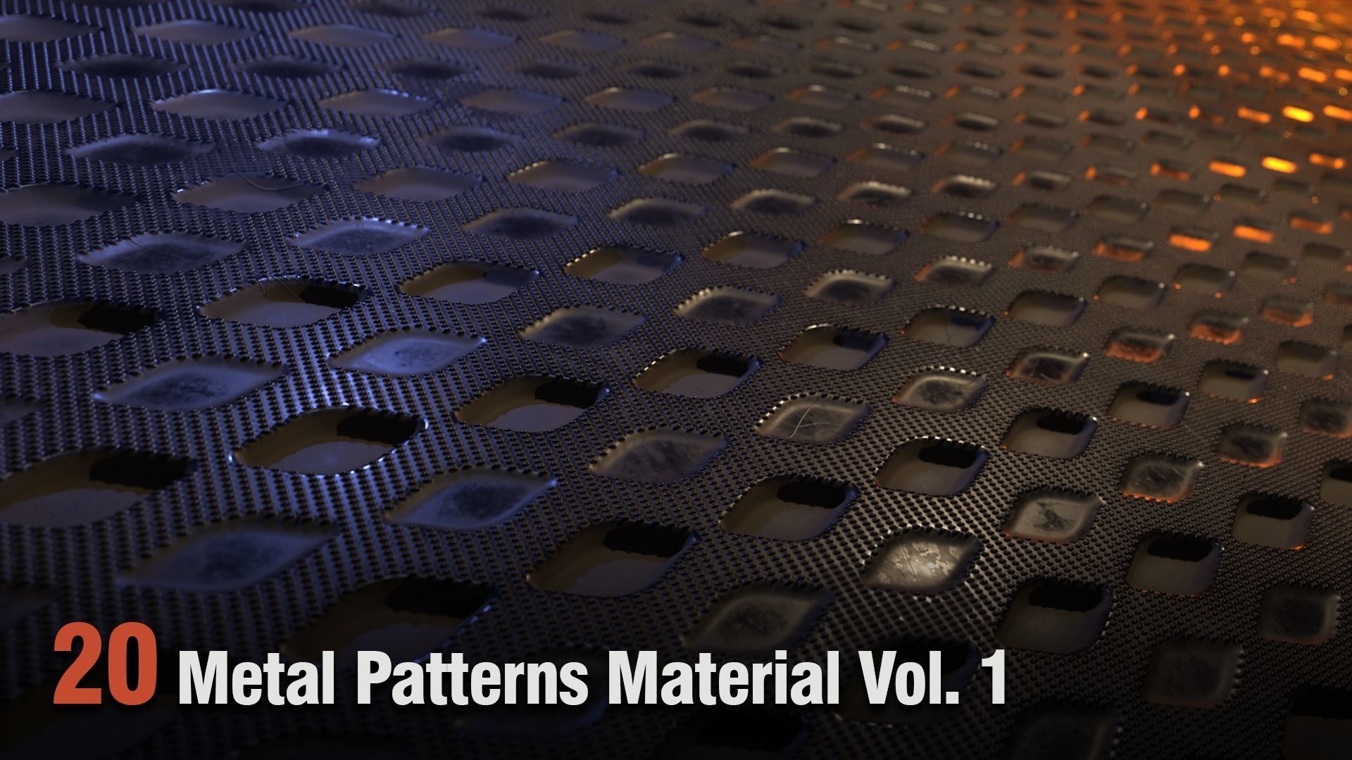 20 Metal Patterns PBR Material Texture | CGTrader