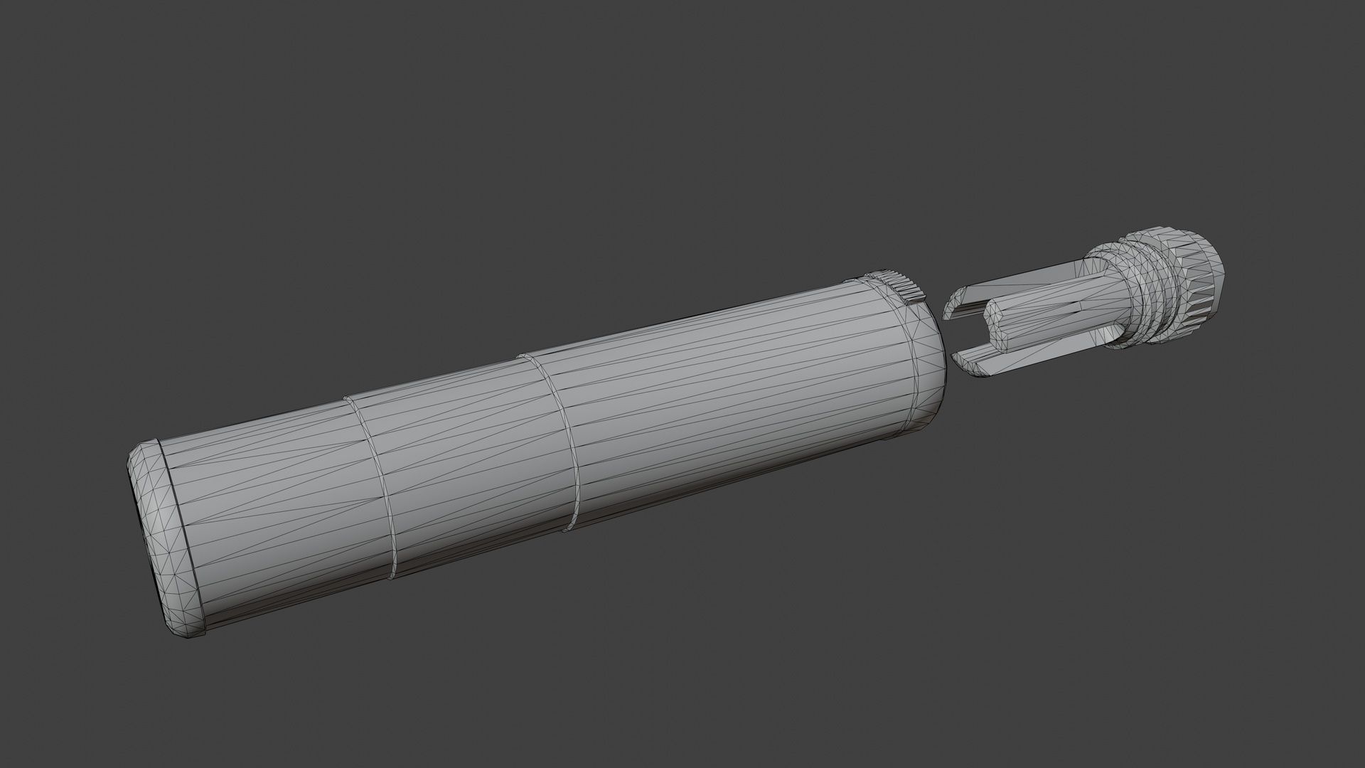 3D model AAC M4 2000 suppressor VR / AR / low-poly | CGTrader