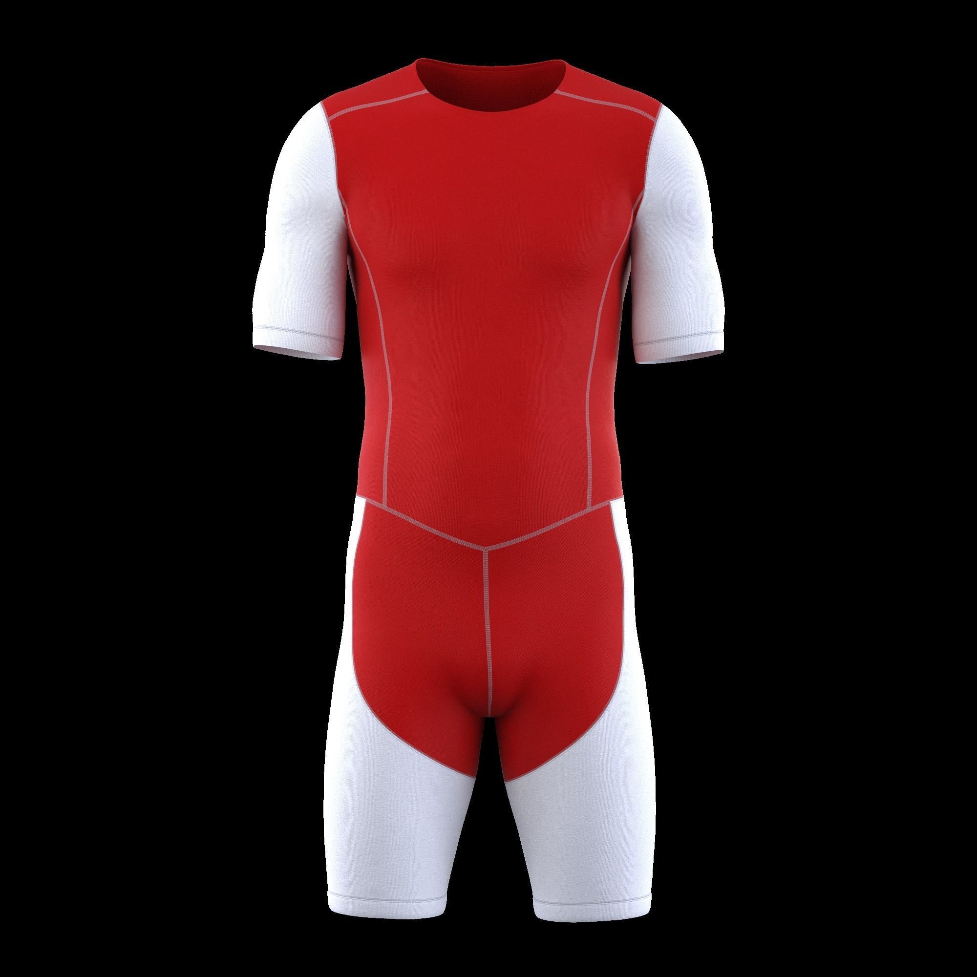 Professional Swimwear Full body bodywear for Man Tight Swimsuit 3D ...