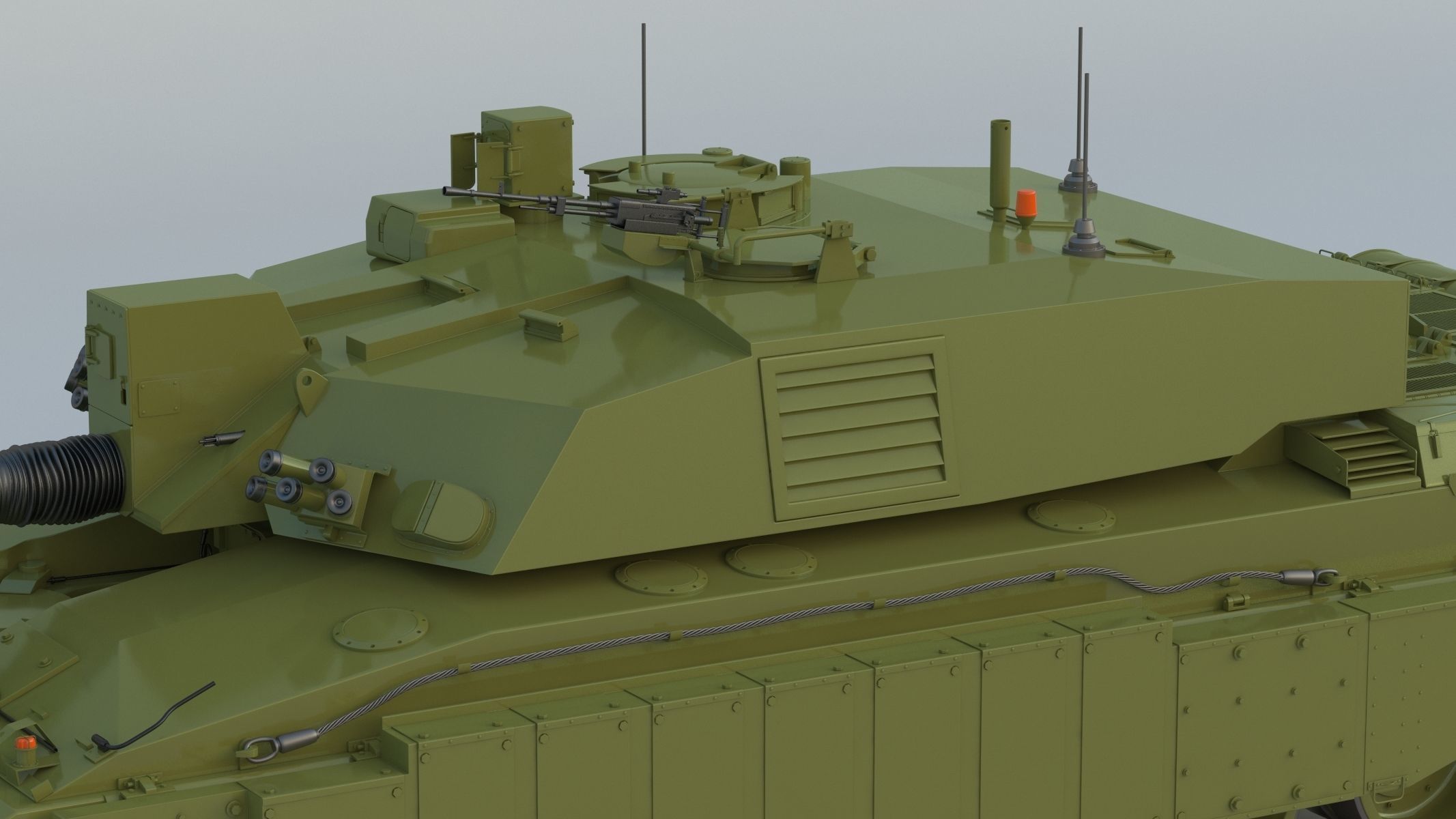 FV4034 Challenger 2 3D model | CGTrader