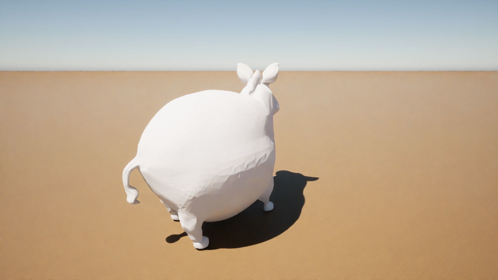 Fat Zebra Figurine Sculpture 3D model 3D printable | CGTrader