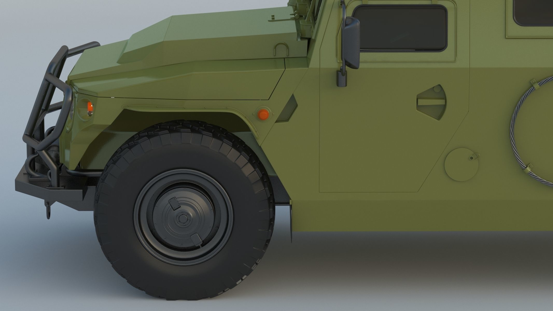 GAZ Tigr Russian Military Vehicle 3D model | CGTrader