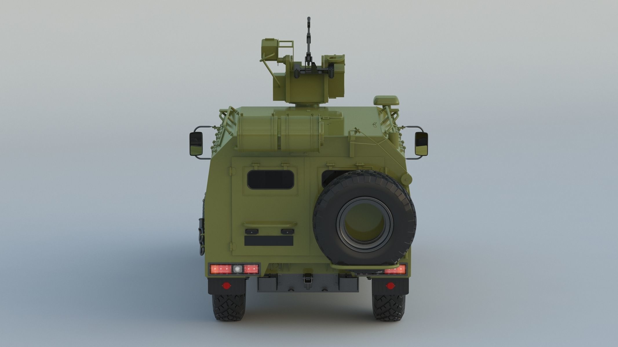 GAZ Tigr Russian Military Vehicle 3D model | CGTrader