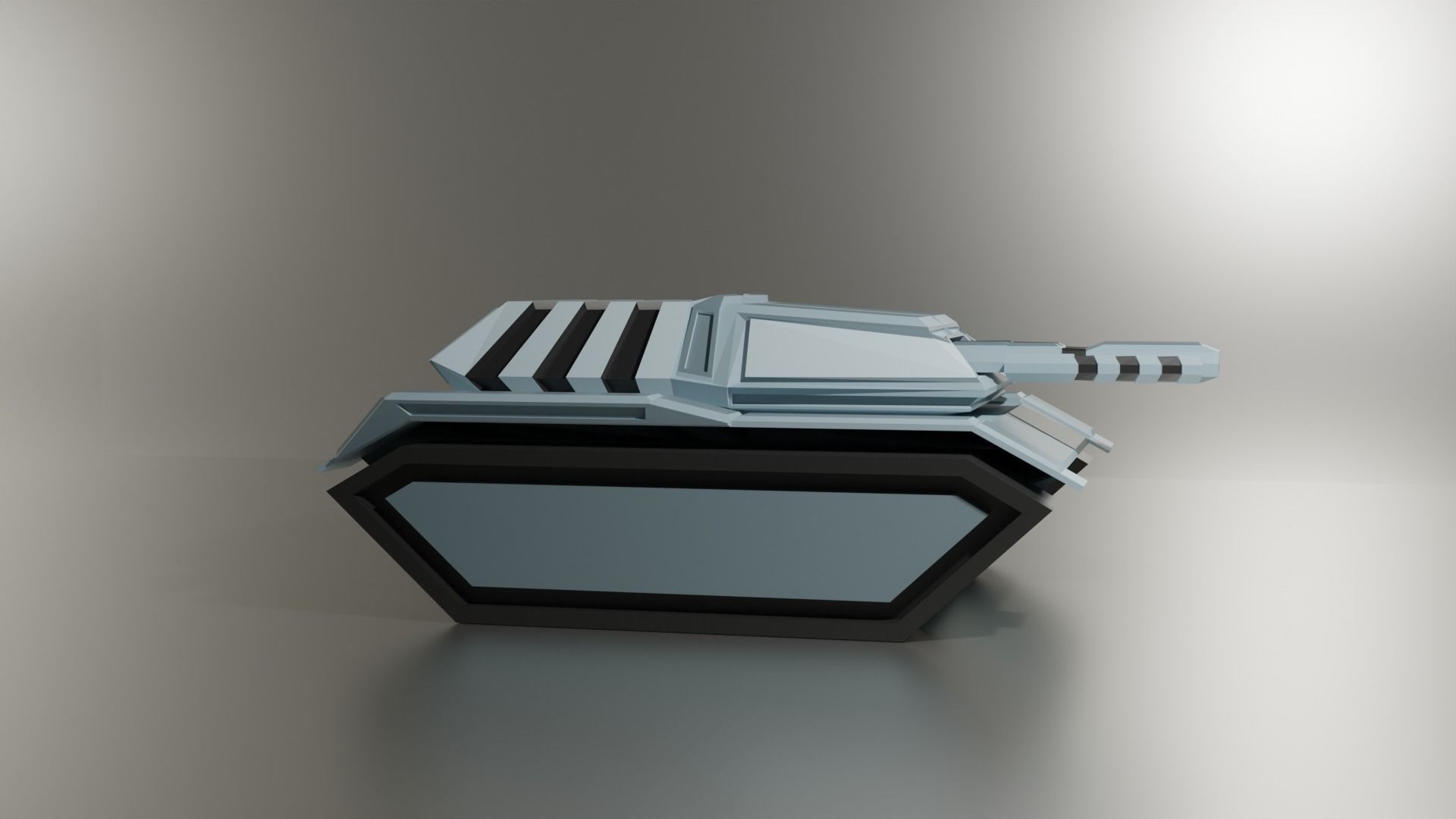 Sci Fi Tank 3D Model 3D model 3D printable | CGTrader