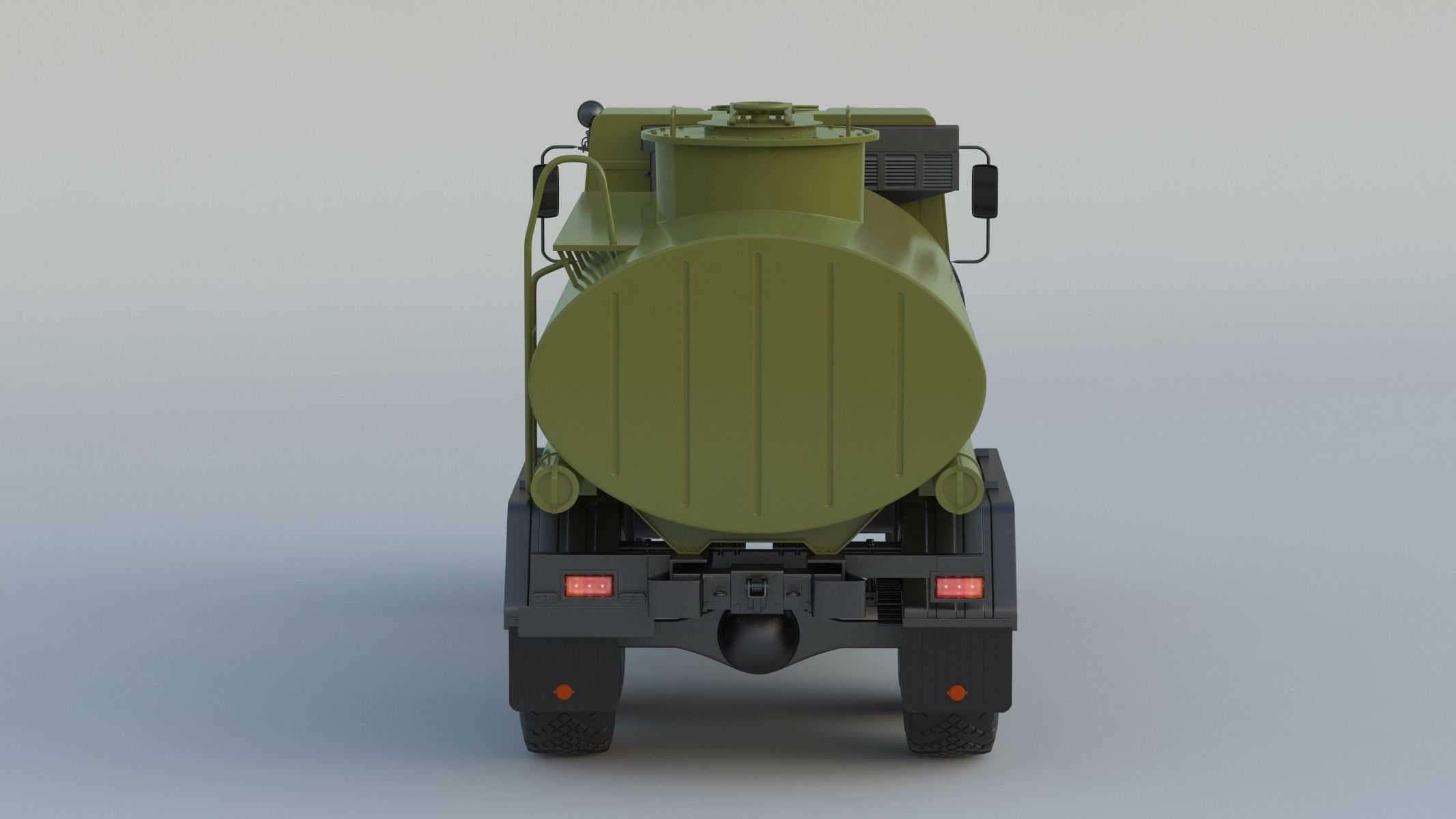 Kamaz-5350 Fuel Tanker 3D model | CGTrader