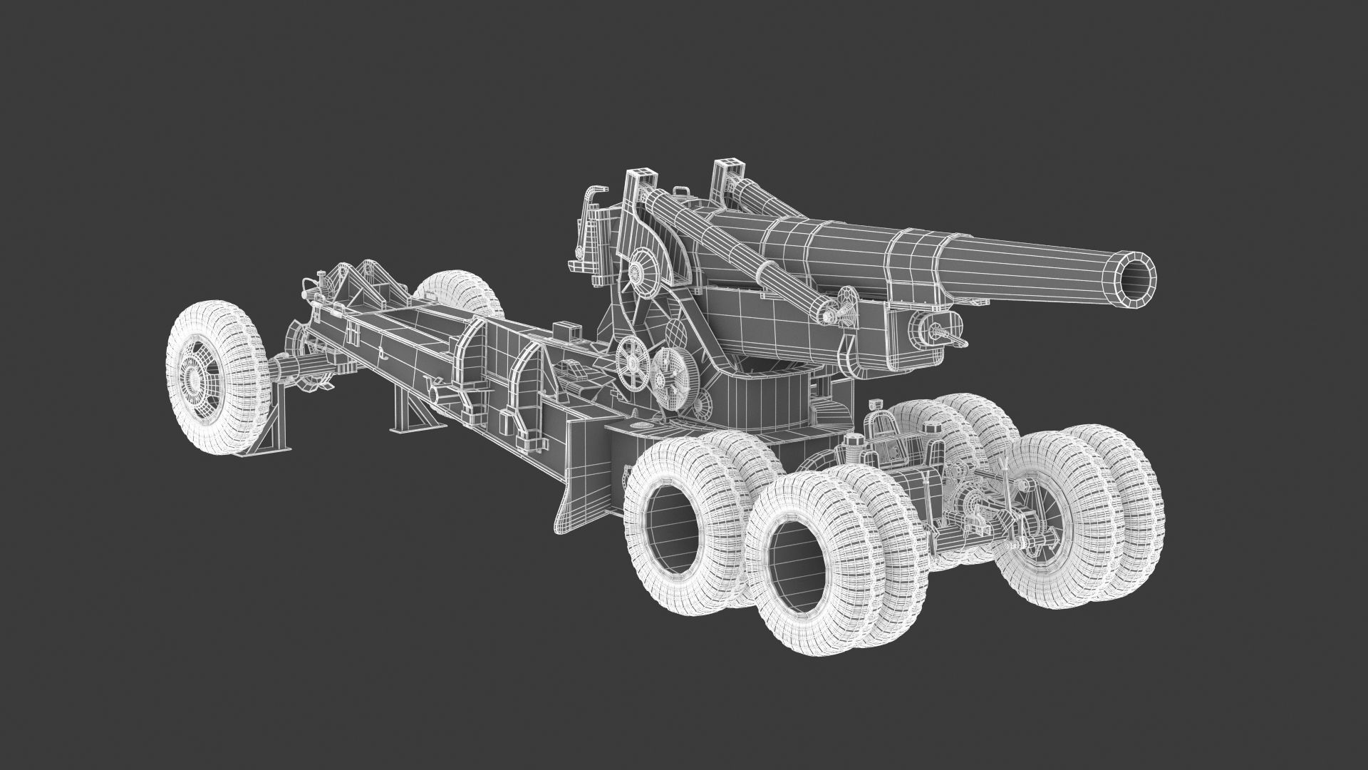 M115 Howitzer 3D model | CGTrader