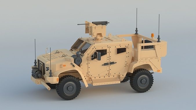 Oshkosh L-ATV in M1278 Heavy Guns Carrier 3D model | CGTrader