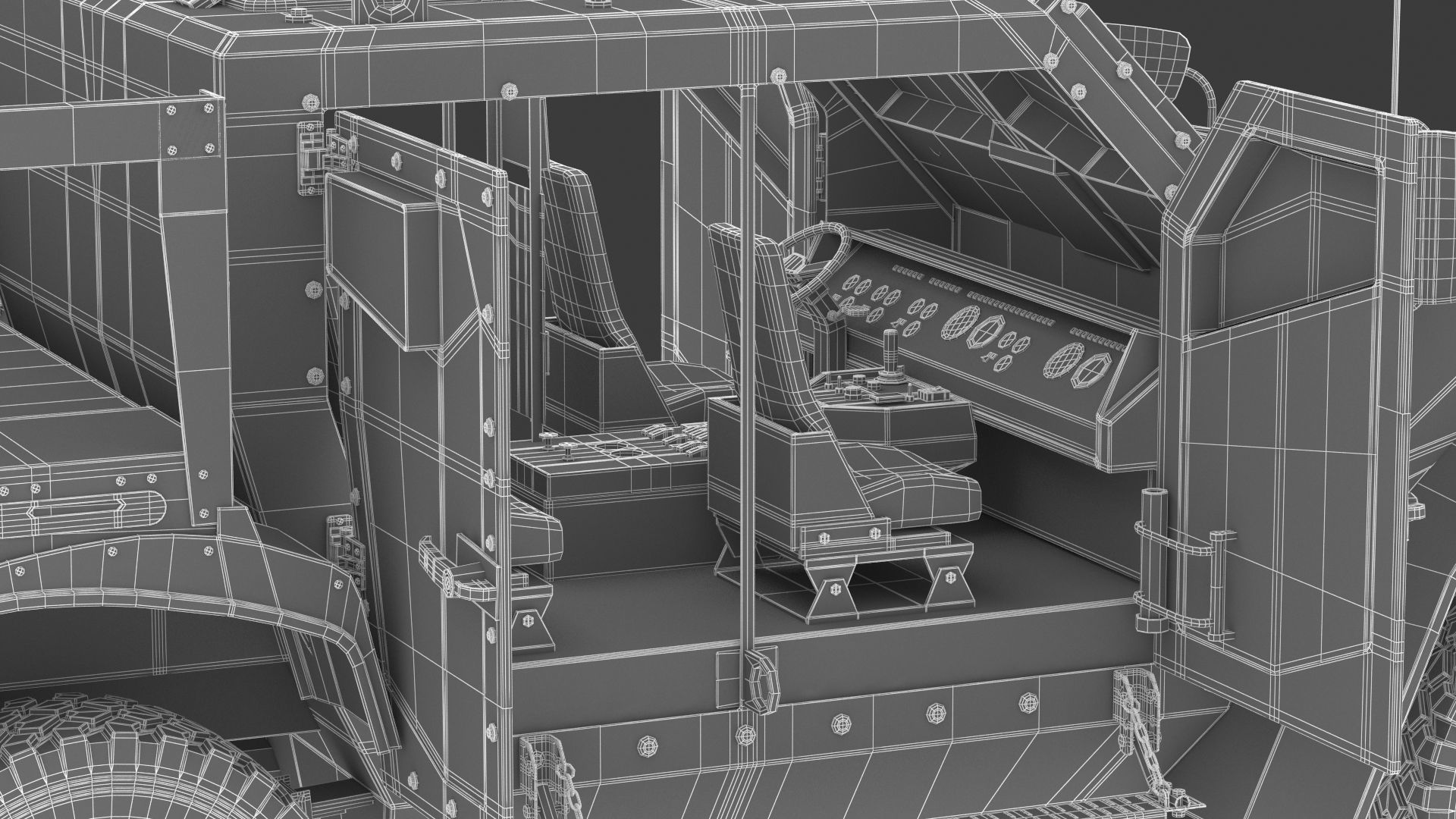 Oshkosh L-ATV in M1278 Heavy Guns Carrier 3D model | CGTrader