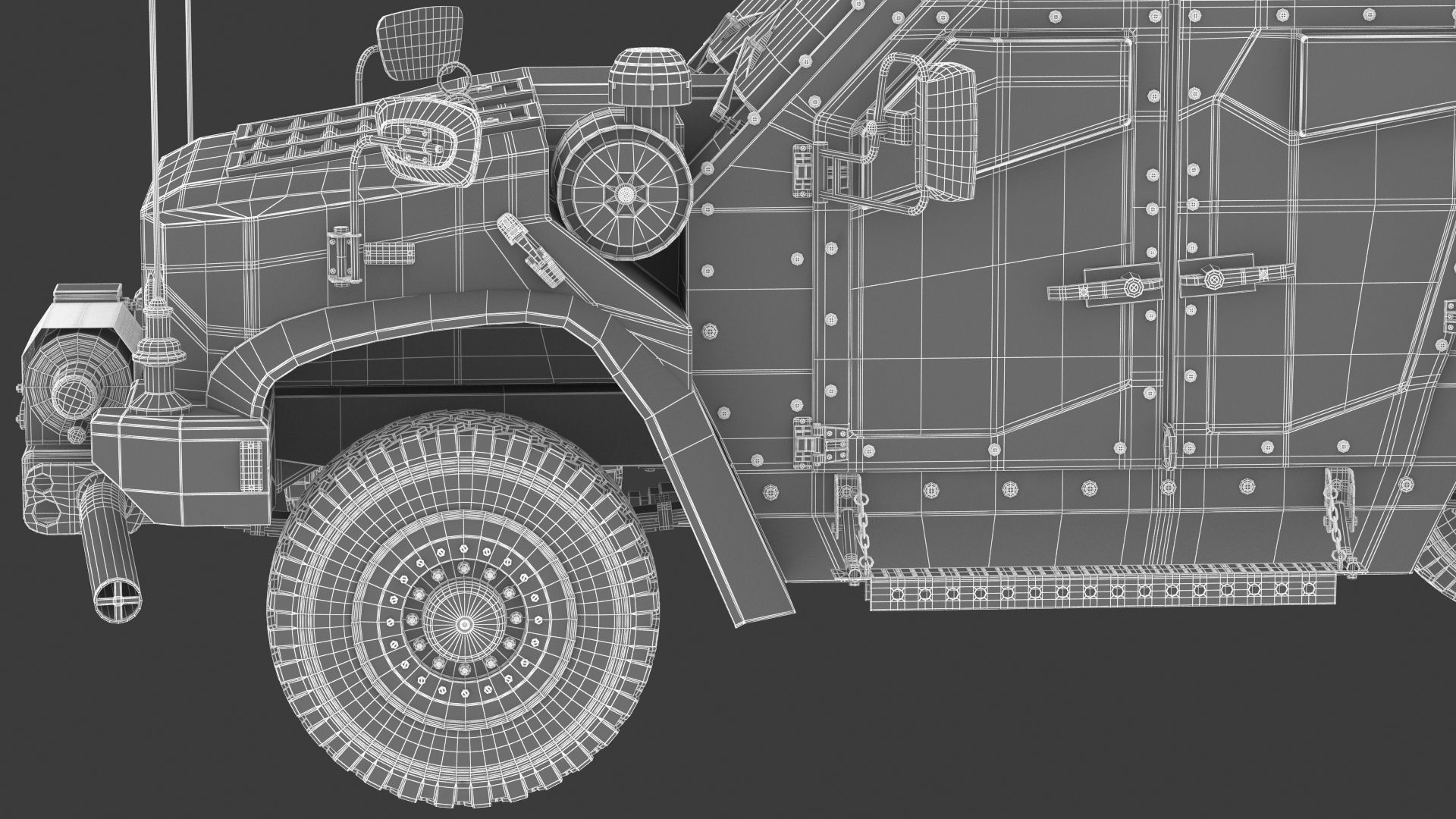 Oshkosh L-ATV in M1278 Heavy Guns Carrier 3D model | CGTrader