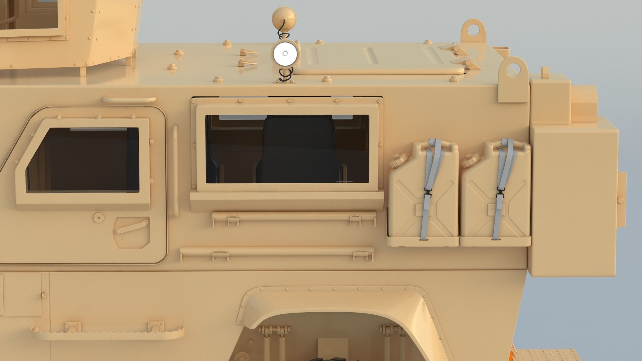 RG-33 Military Truck 3D model | CGTrader