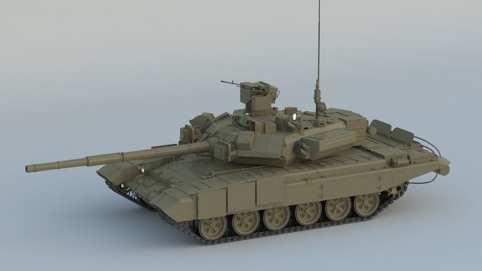 T-90 Tank 3D model | CGTrader