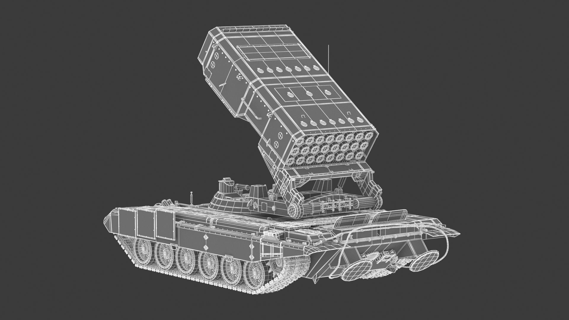 TOS-1 Multiple Rocket Launcher 3D model | CGTrader