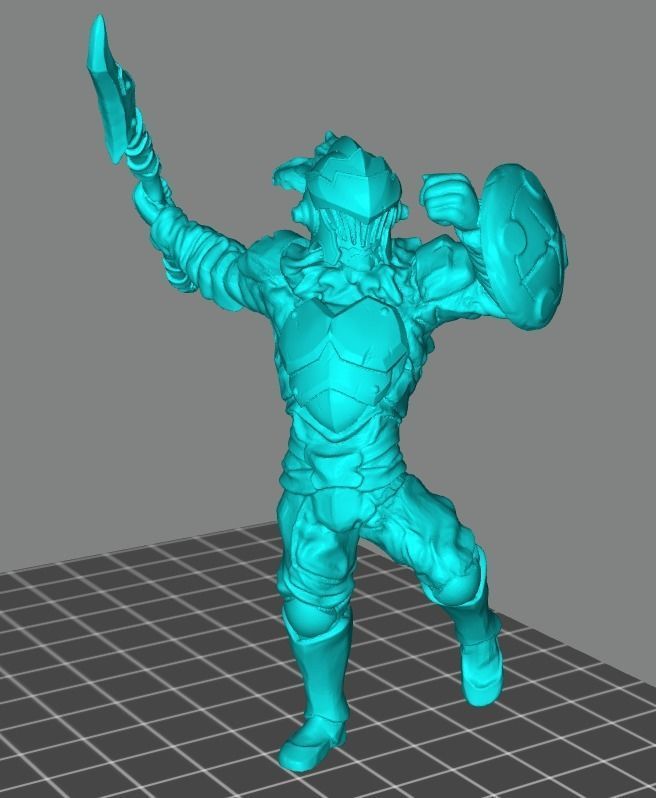 goblin slayer with lance 3D model | CGTrader