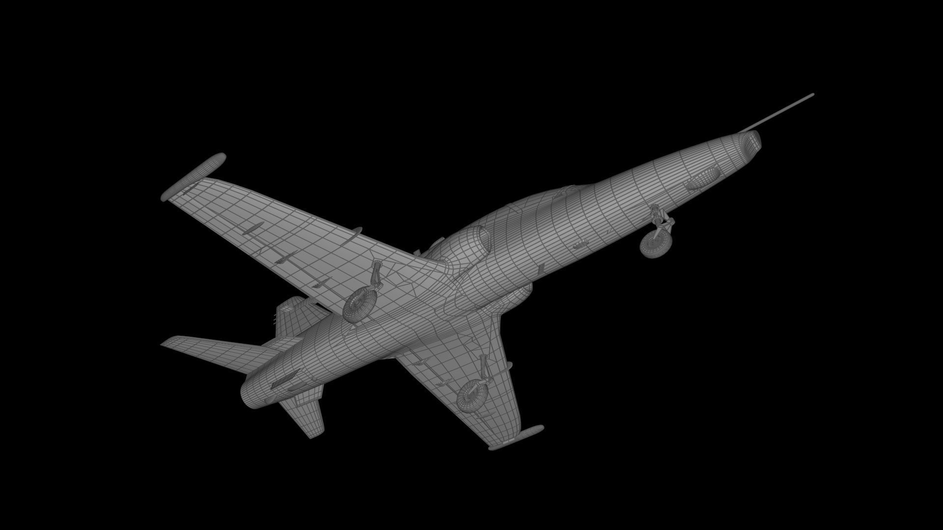 BAe Hawk 128 free VR / AR / low-poly 3D model | CGTrader