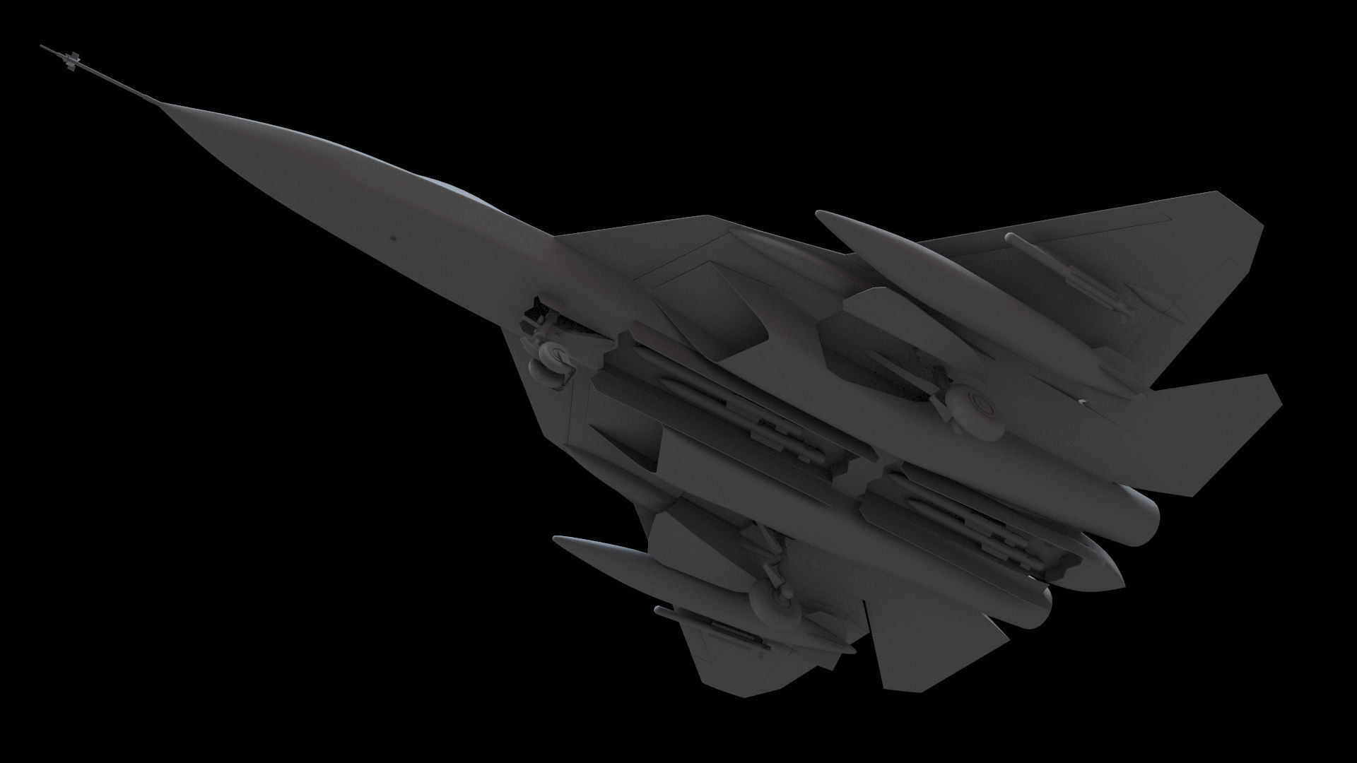 Sukhoi Su-57 free VR / AR / low-poly 3D model | CGTrader