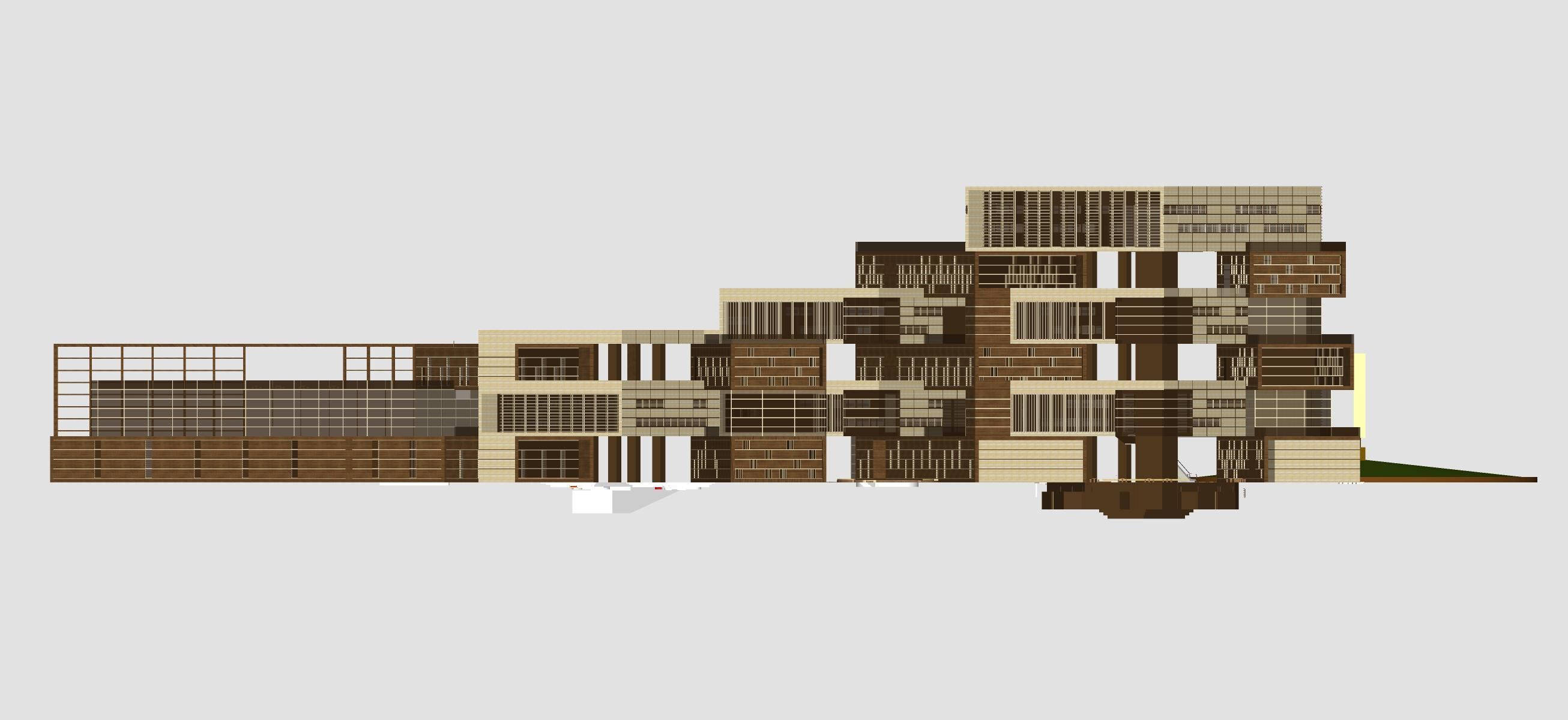 Commercial Complex Project 3D model | CGTrader