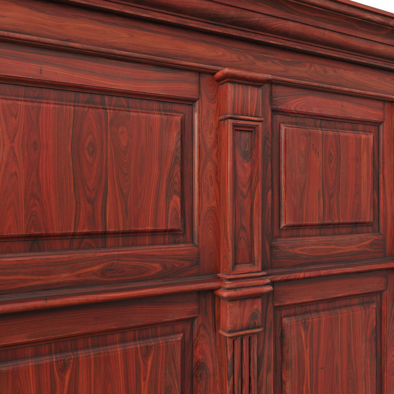 Wooden panel 01 04 3D model | CGTrader