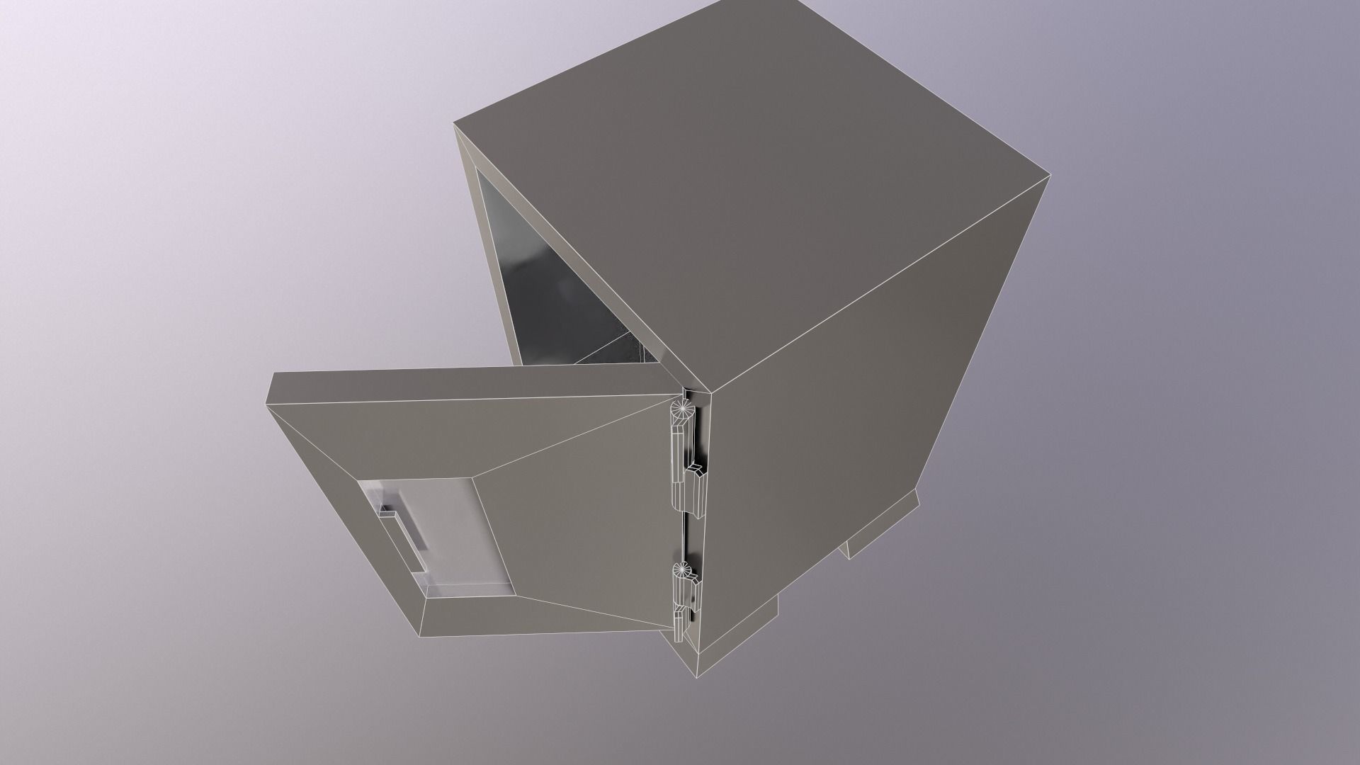 3D model vault safe box VR / AR / low-poly | CGTrader