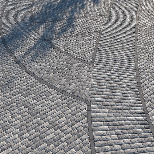 Texture 8K Large Area Linear Cobblestone 01 - 3 Variations VR / AR ...