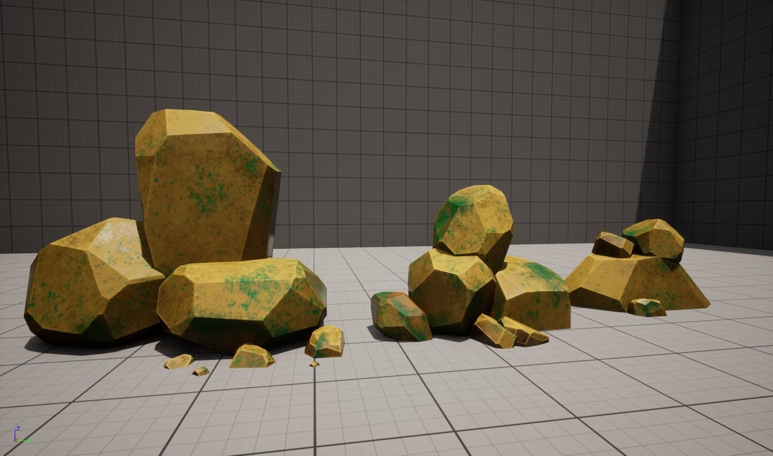 Stylized Rocks Set vol 02 free VR / AR / low-poly 3D model | CGTrader