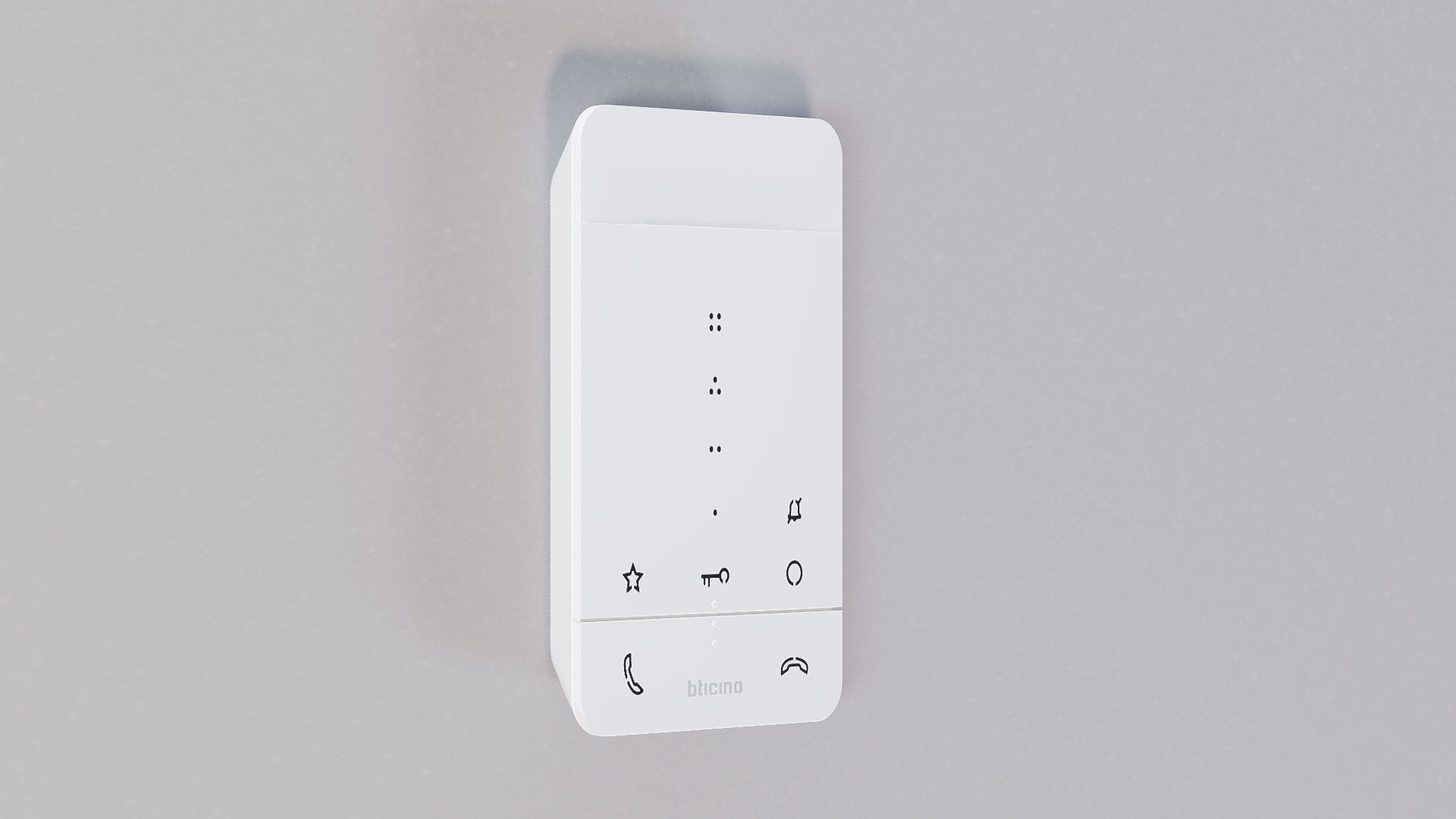 Bticino Classe 100 Video Intercom 3D model | CGTrader