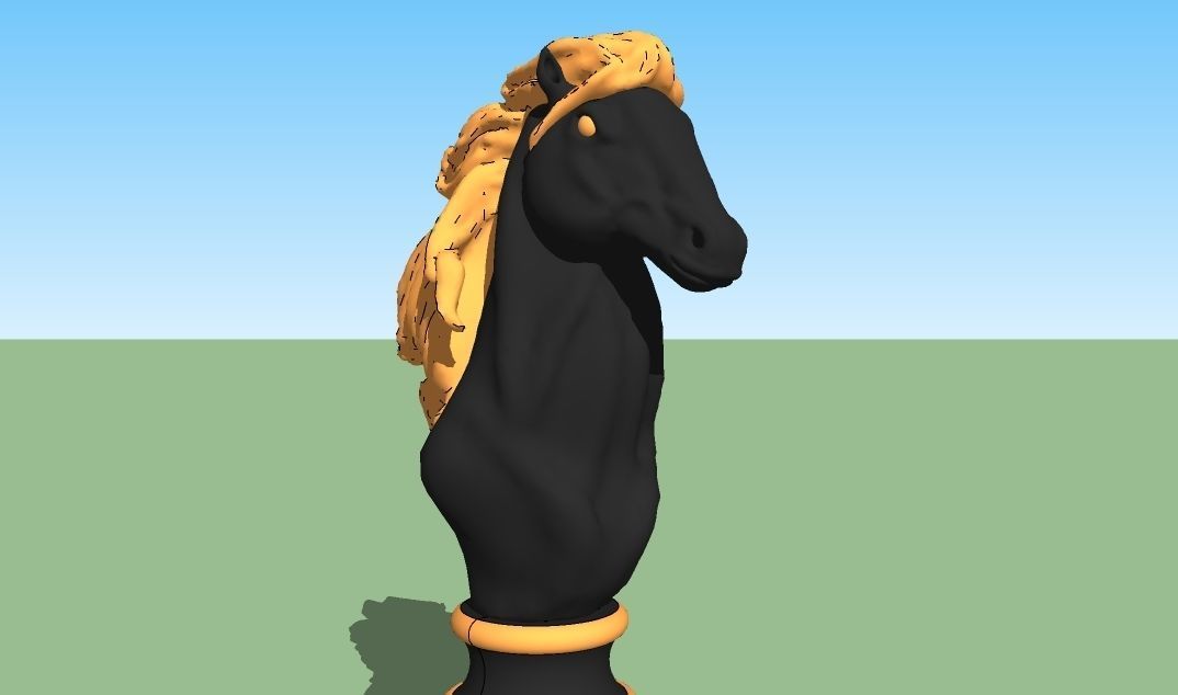 Hourse Sculpture 3D model | CGTrader