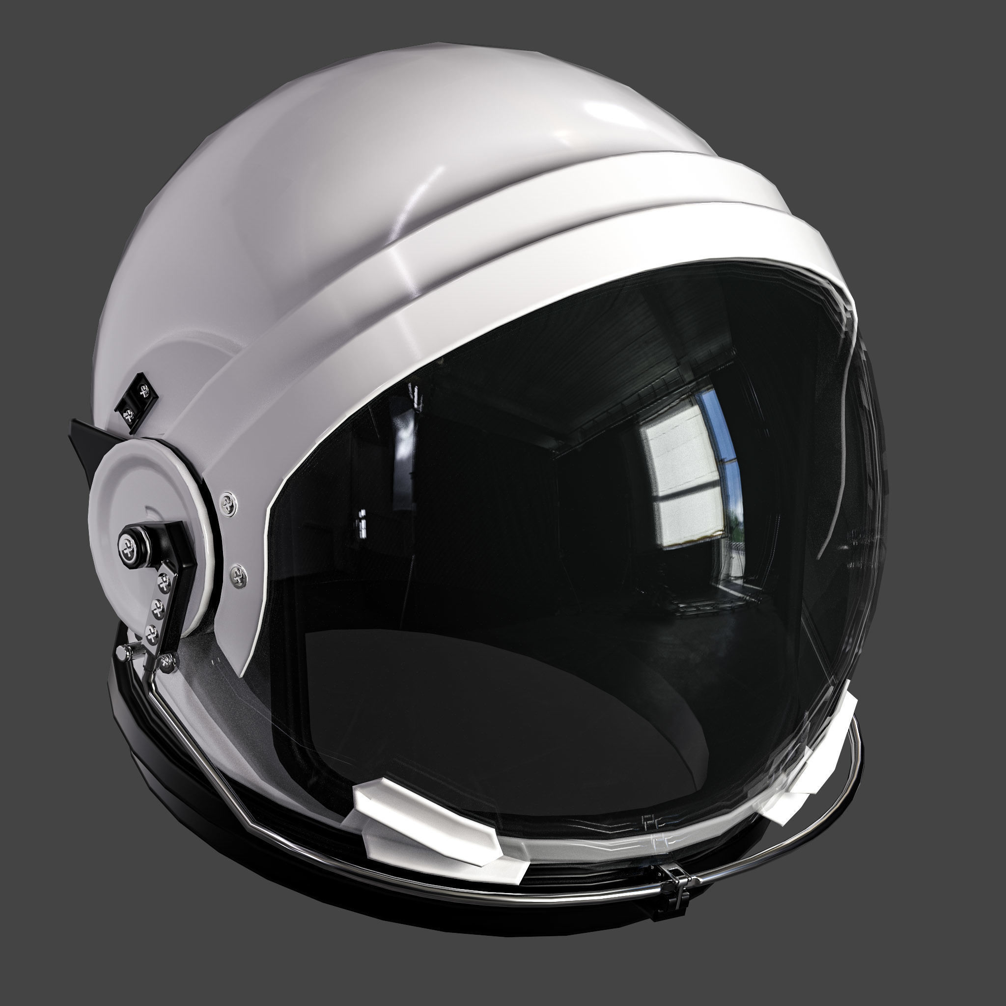3D model Lowpoly Orion Astronaut Suit Helmet VR / AR / low-poly | CGTrader