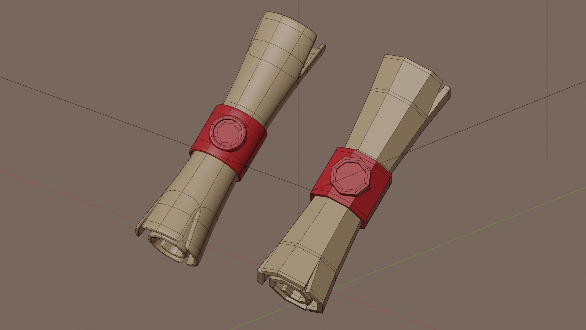 Game Asset Scroll 3D model | CGTrader