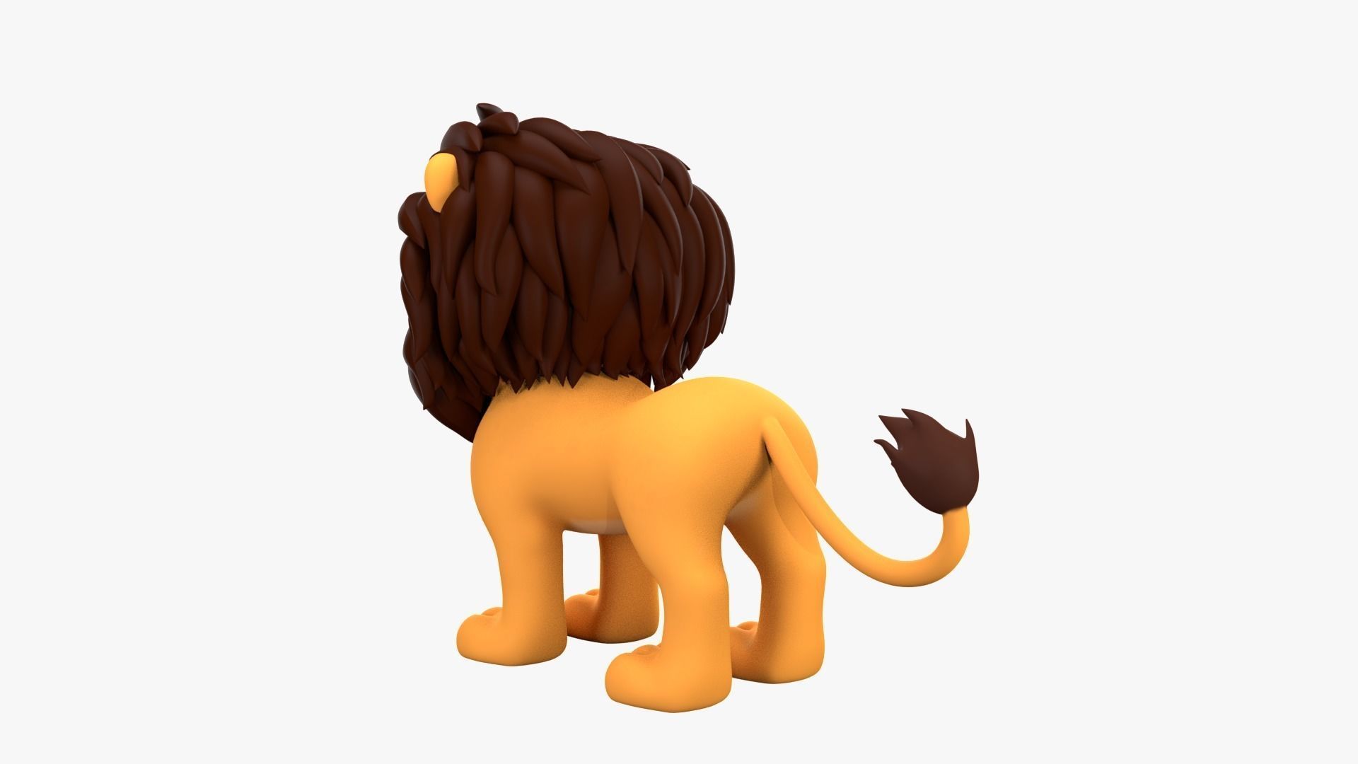 3D model Cartoon Lion VR / AR / low-poly | CGTrader