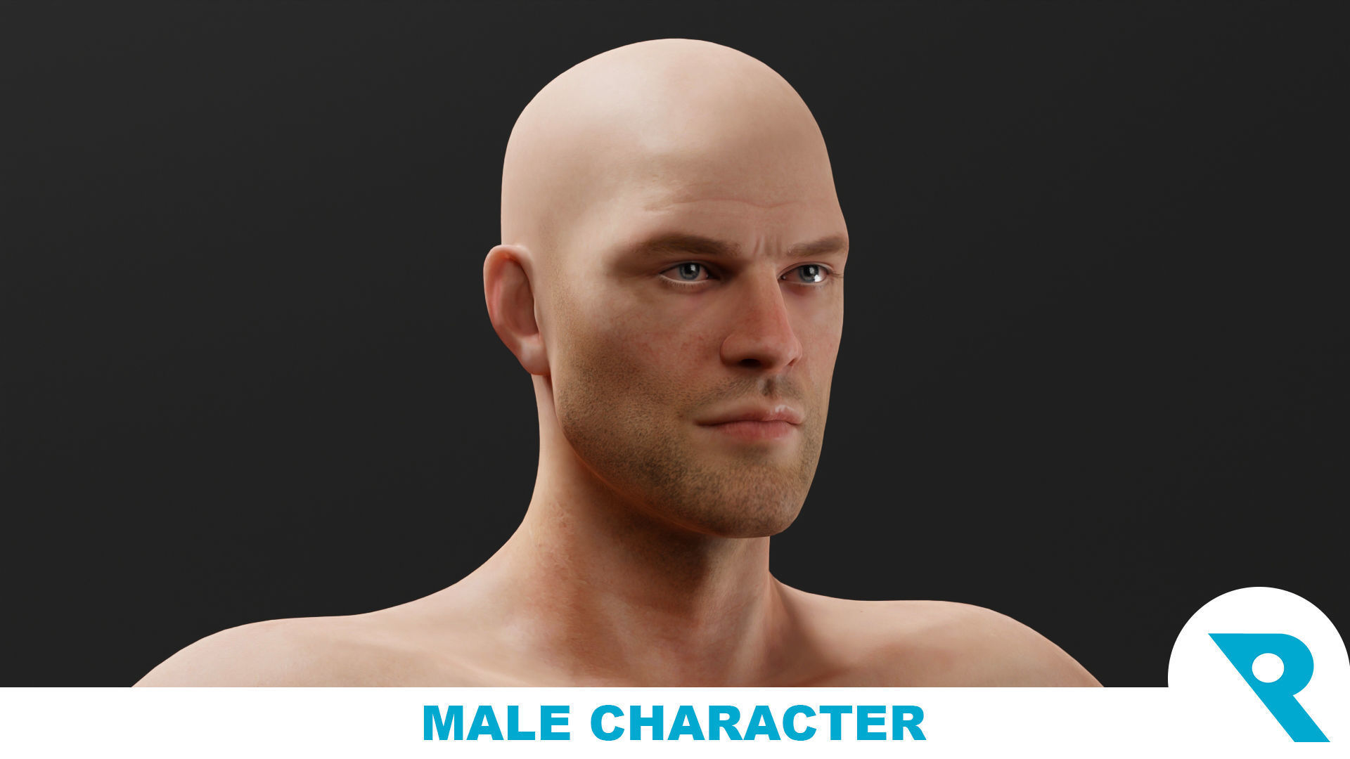Realistic Male Character - Ricky 3D model rigged | CGTrader
