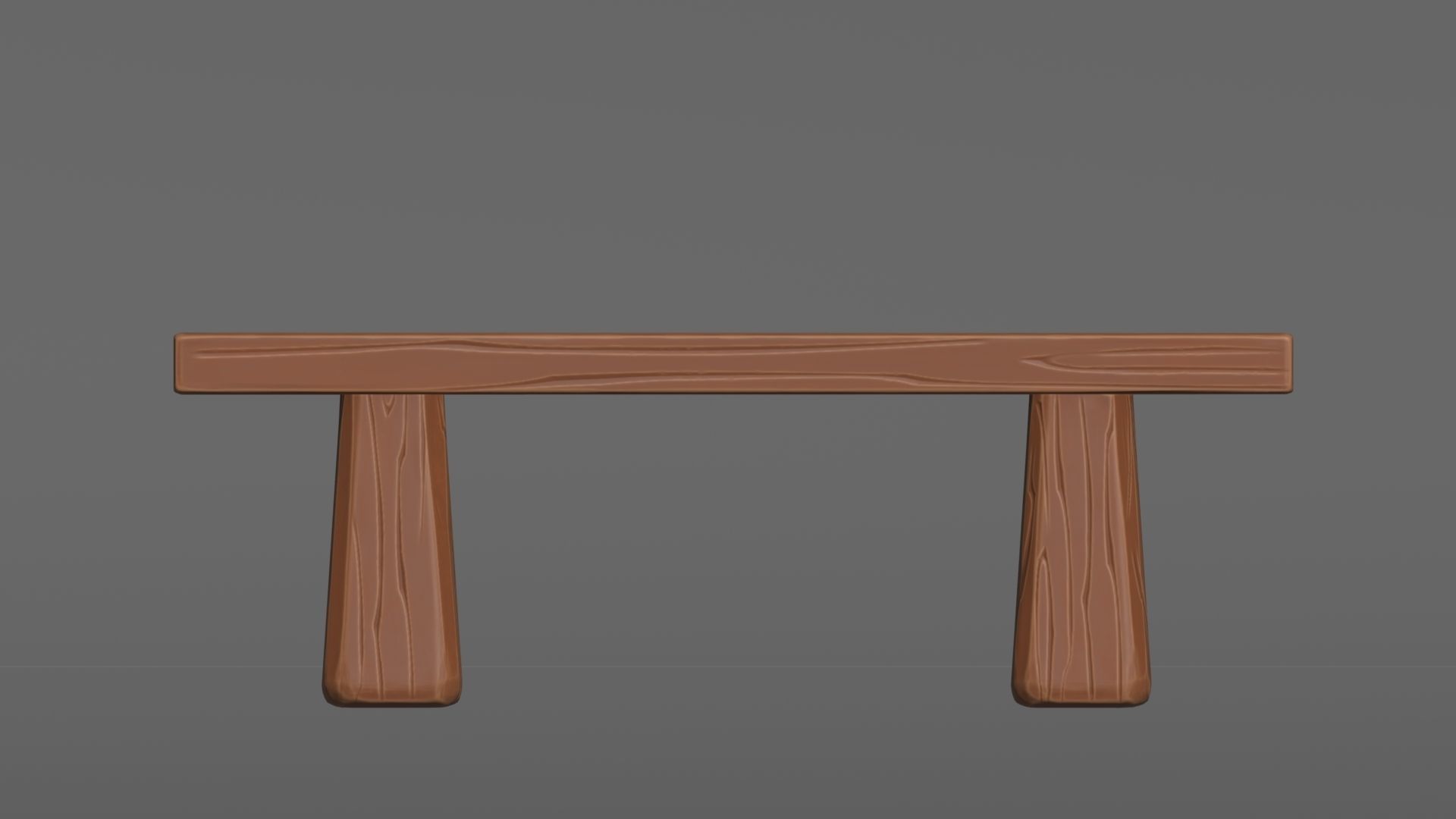 Medieval table Stylized 3D model | CGTrader