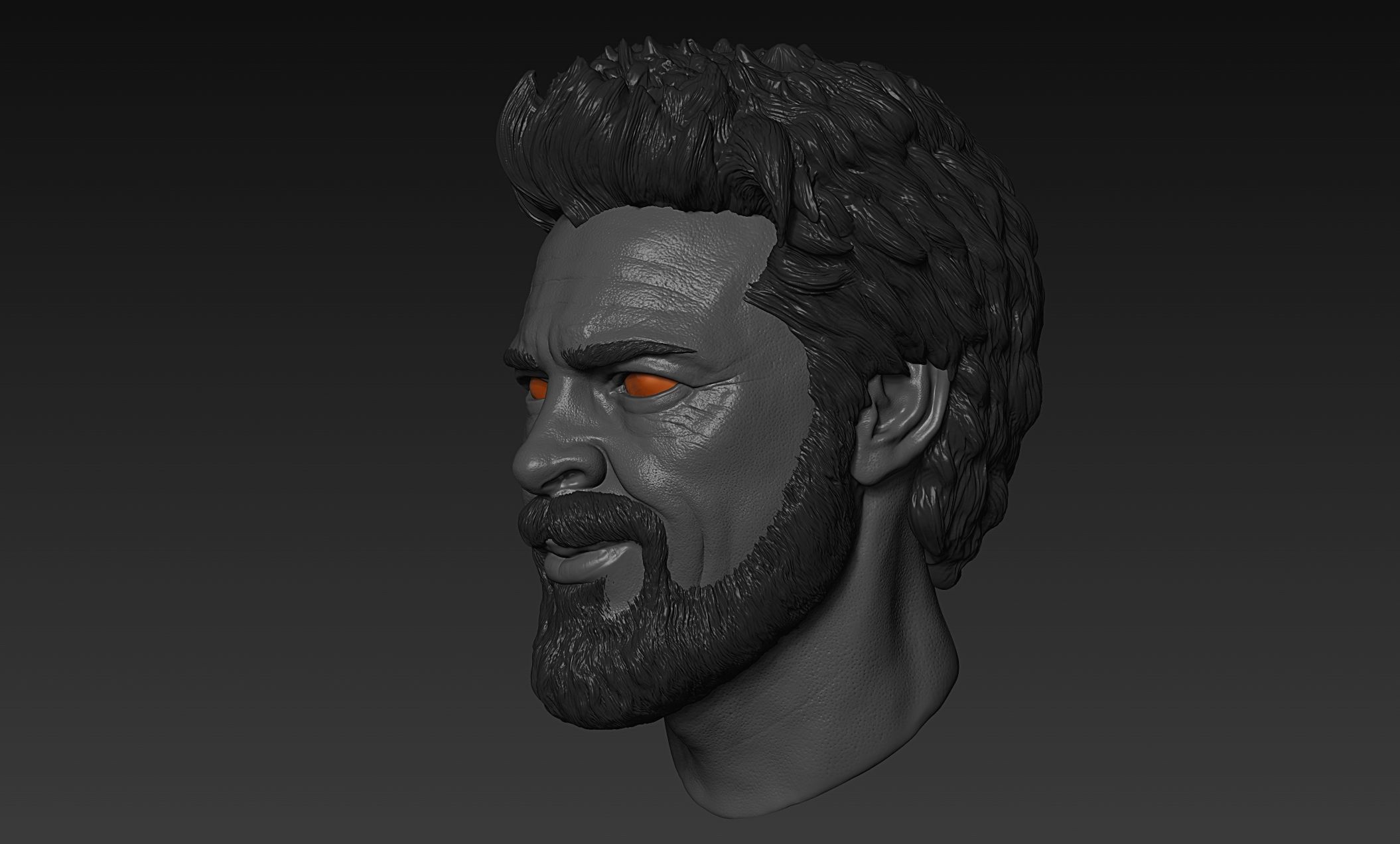 Karl Urban - Billy Butcher Head - Tho Boys 3D model 3D printable | CGTrader