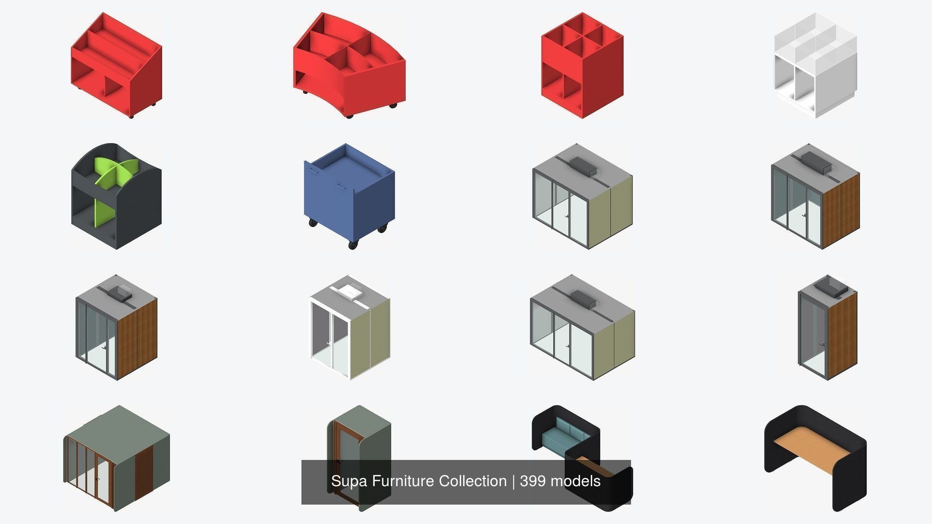 Supa Furniture Collection | CGTrader
