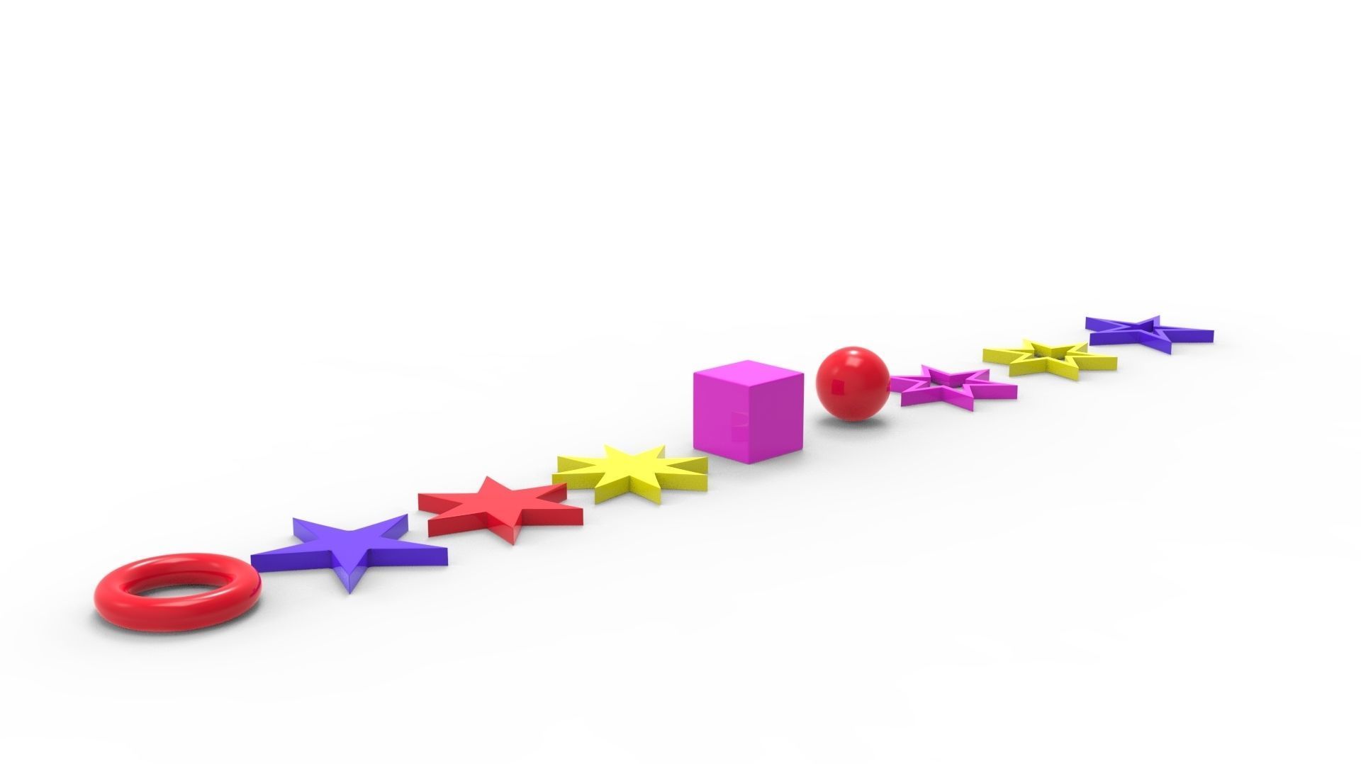 SHAPES-3D PRINTABLE free 3D model 3D printable | CGTrader