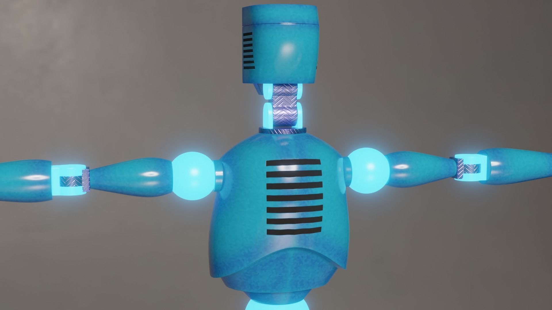 Humanoid Robot 3D model | CGTrader